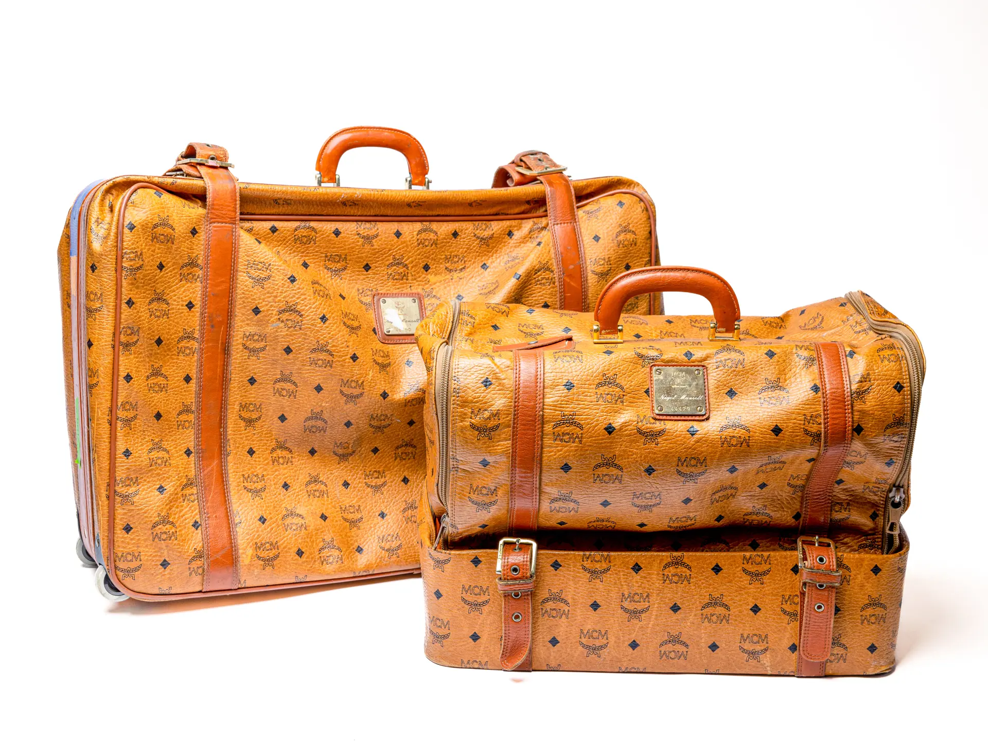 Three-Piece MCM Luggage Set | Nigel Mansell’s Legacy Collection | RM ...