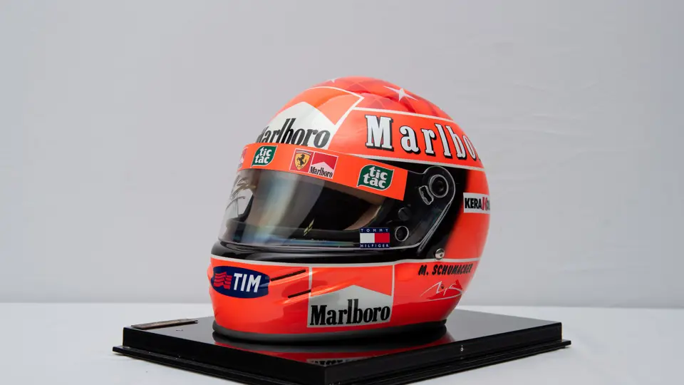 2000 Michael Schumacher Bell Scuderia Ferrari Formula 1 Replica Helmet ...