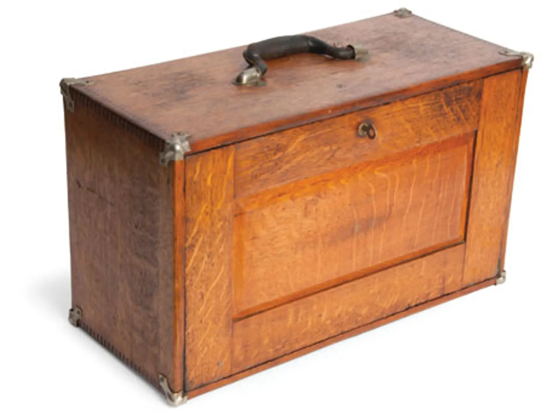 Oak Tool Box (20" X 12" X 9") | Auburn Fall 2013 | RM Sotheby's