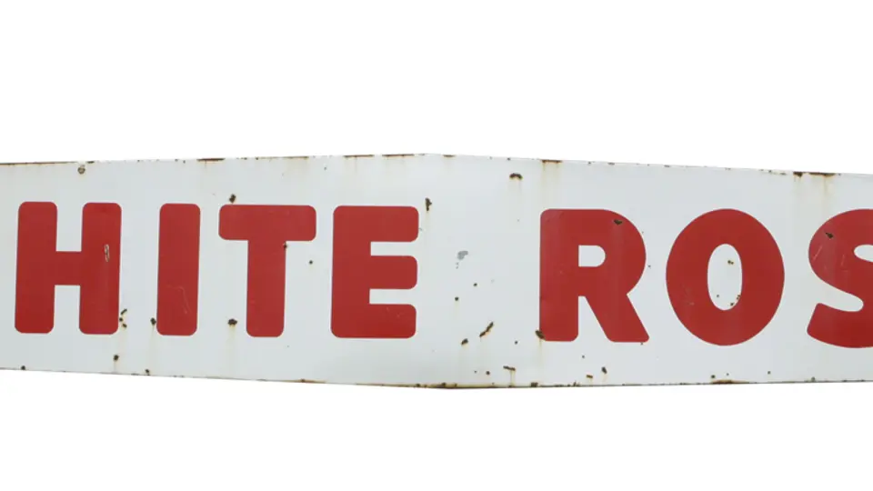 WHITE ROSE SIGN | Private Collection of Tom & Marlene Stackhouse | RM ...
