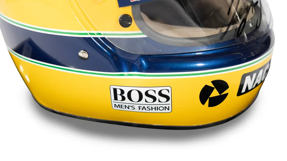 1992 Ayrton Senna Mclaren Honda Formula 1 Signed Visor | The February ...