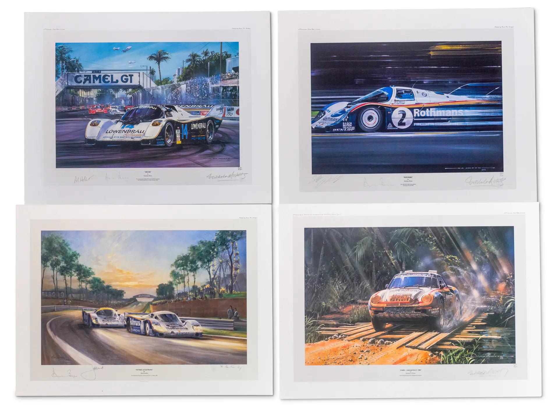 Porsche Racing Limited Edition Prints | A Lifetime of Porsche ...