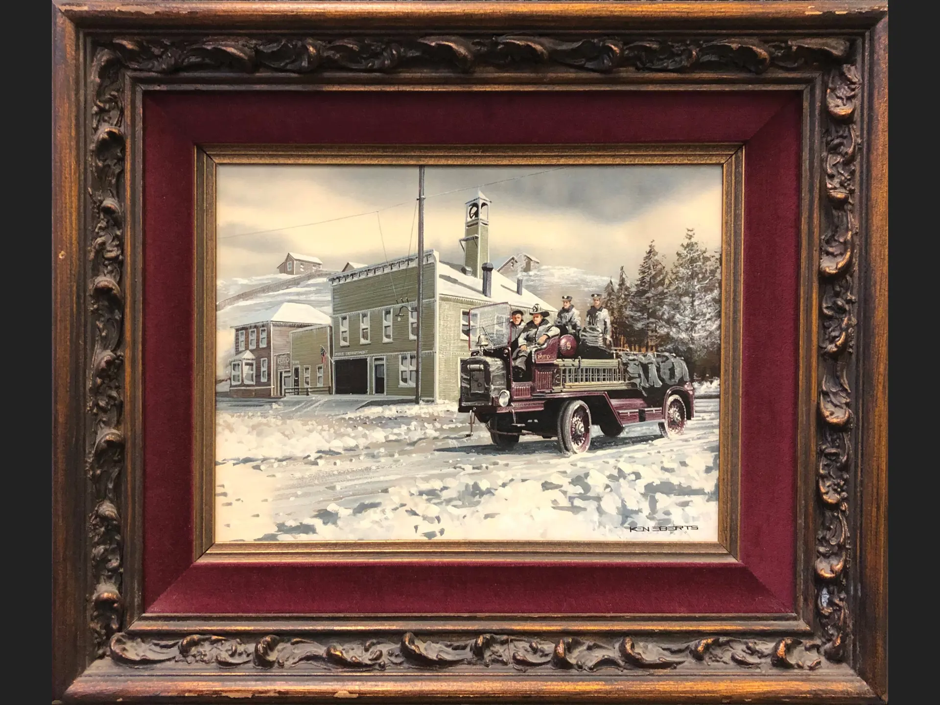 McCleary Fire Dept, 1915 by Ken Eberts | Hershey 2019 | RM Sotheby's