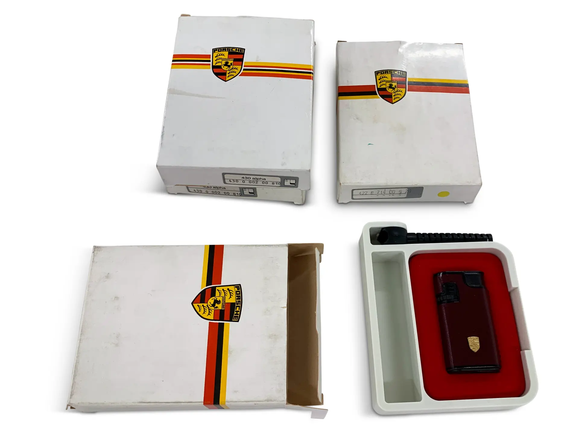 Porsche Lighters and Smoking Accessories | The White Collection ...