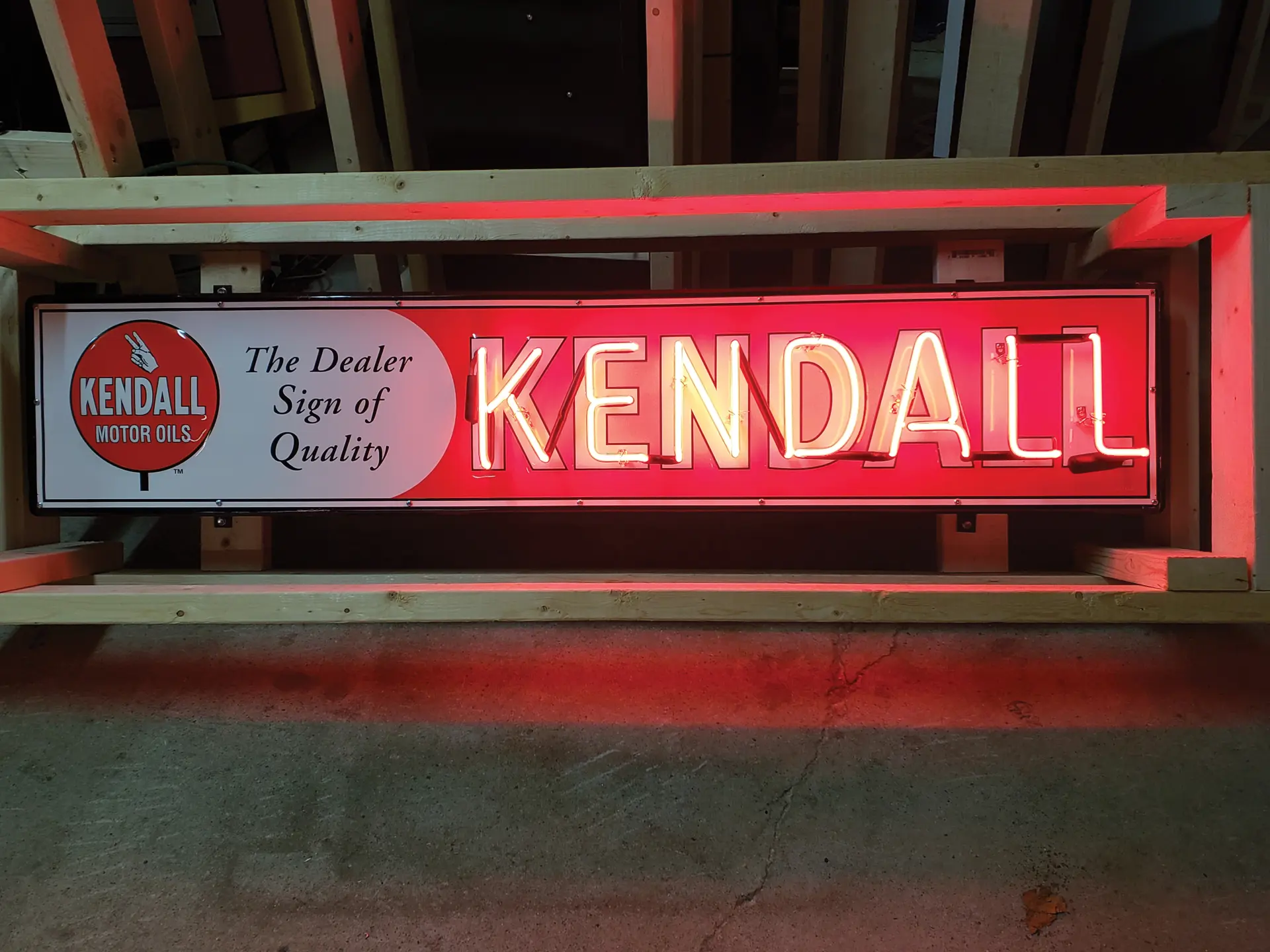 Kendall Oil Neon Sign | Fort Lauderdale 2019 | RM Sotheby's