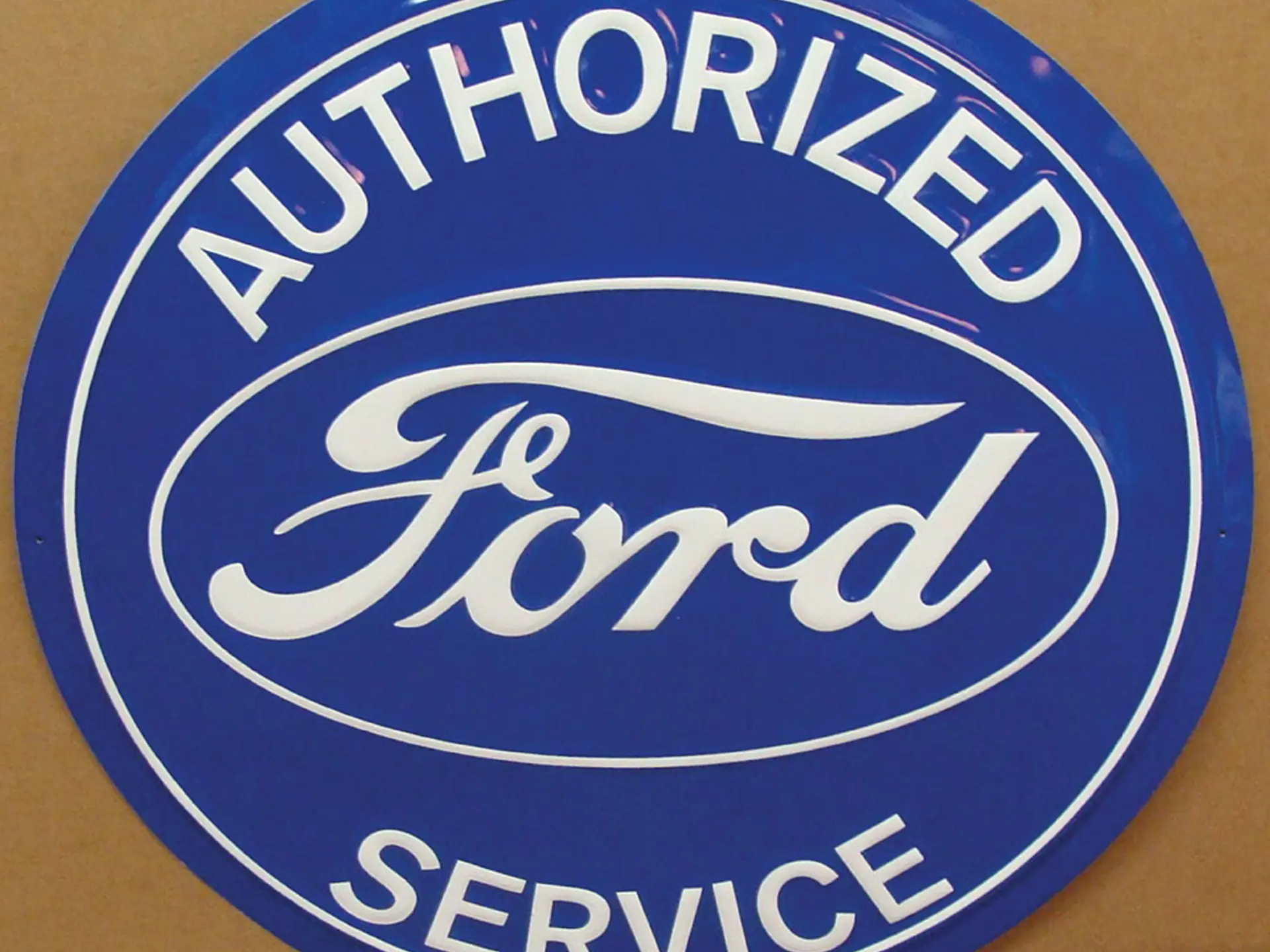 Authorized Ford Service Sign | Auburn Spring 2014 | RM Sotheby's