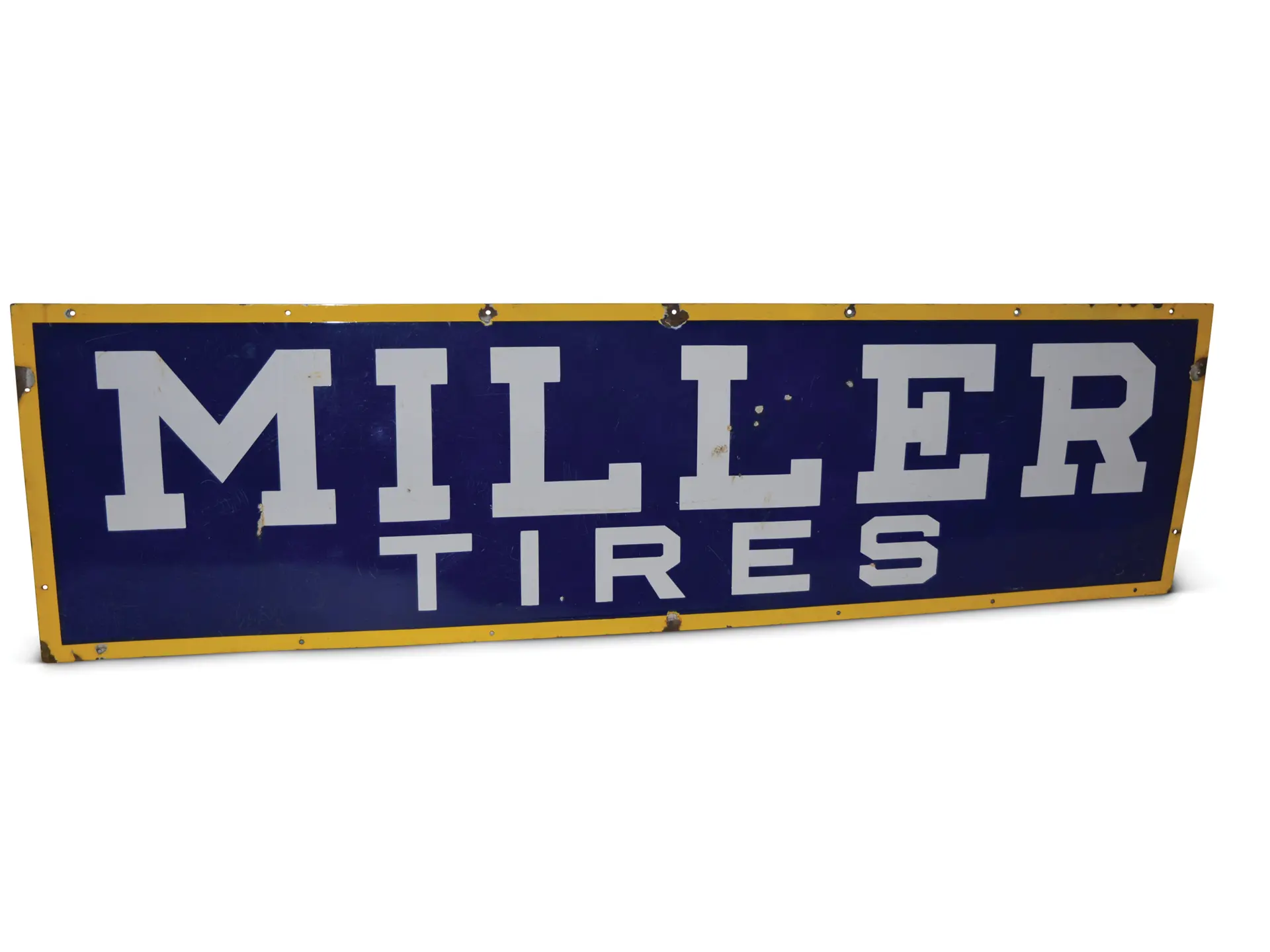 Miller Tires Porcelain Sign | Auburn Fall 2019 | RM Sotheby's