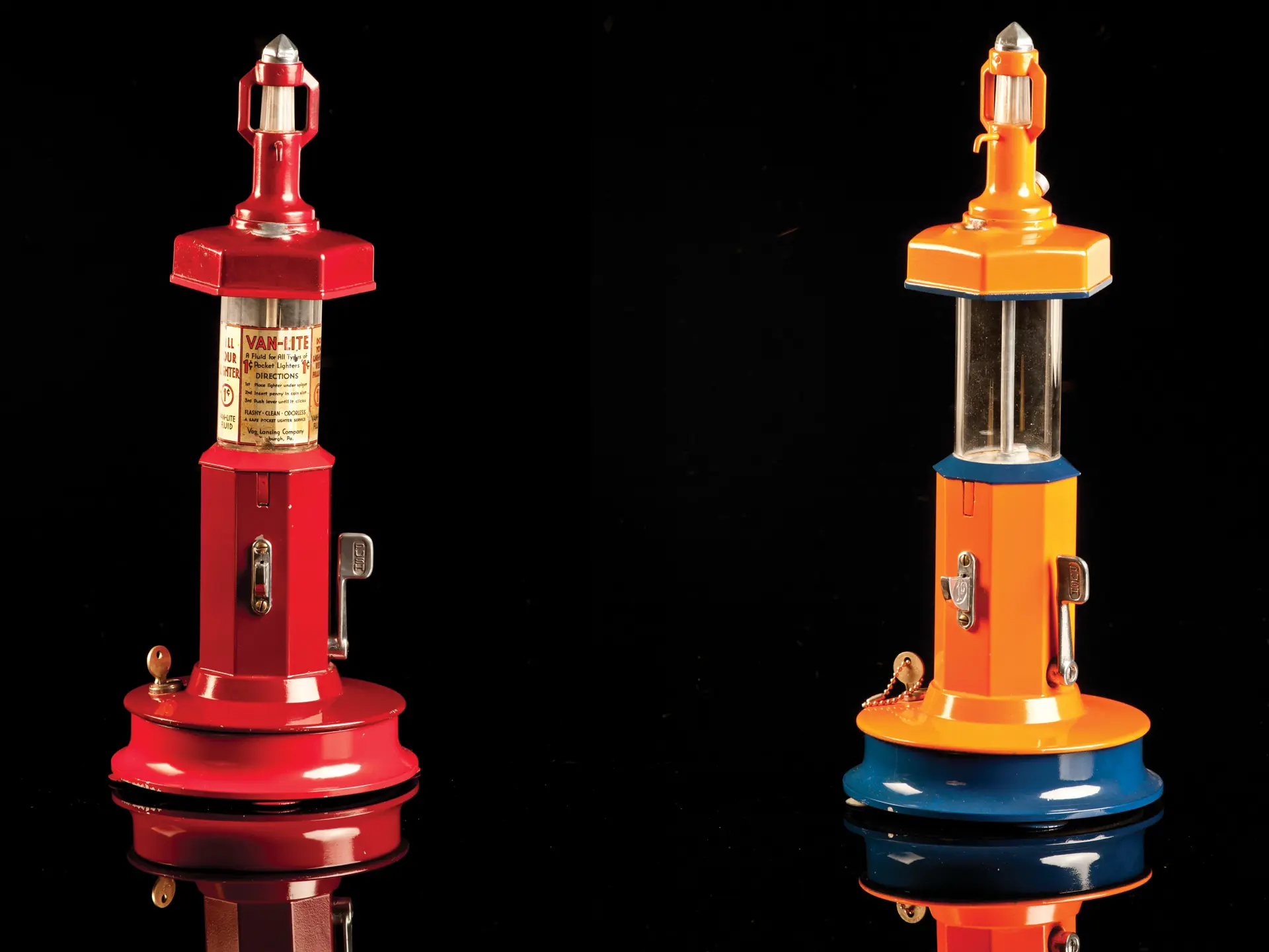 Pair of Van-Lite Lighter Fluid Dispensers | The Milhous Collection | RM ...