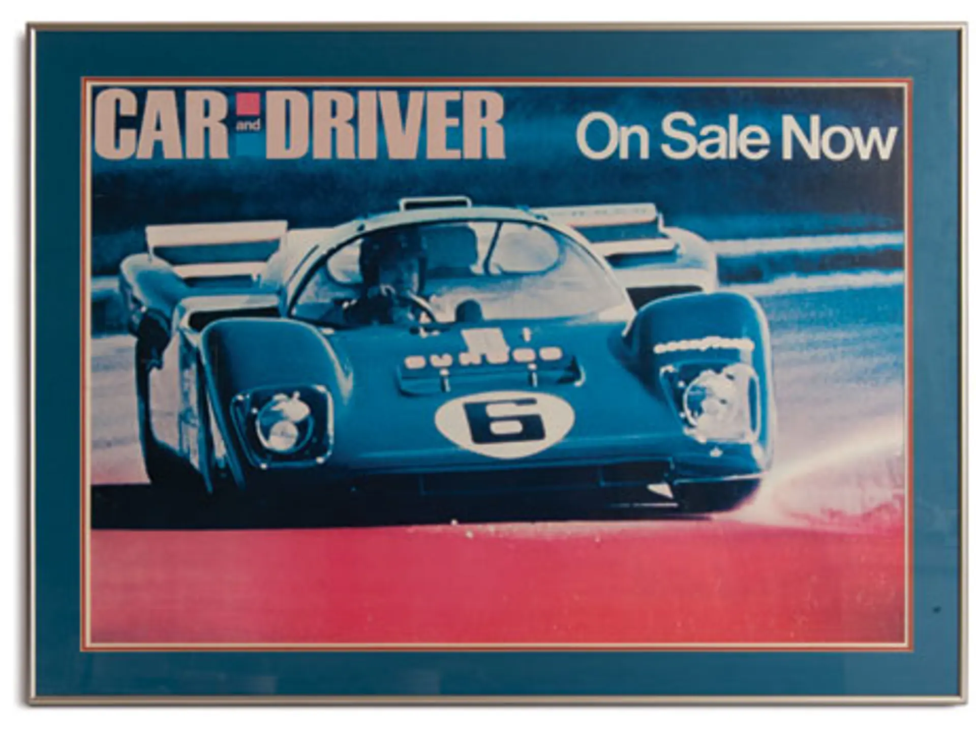Original "Car & Driver" Magazine Newsstand Poster (28.25" X 40 ...