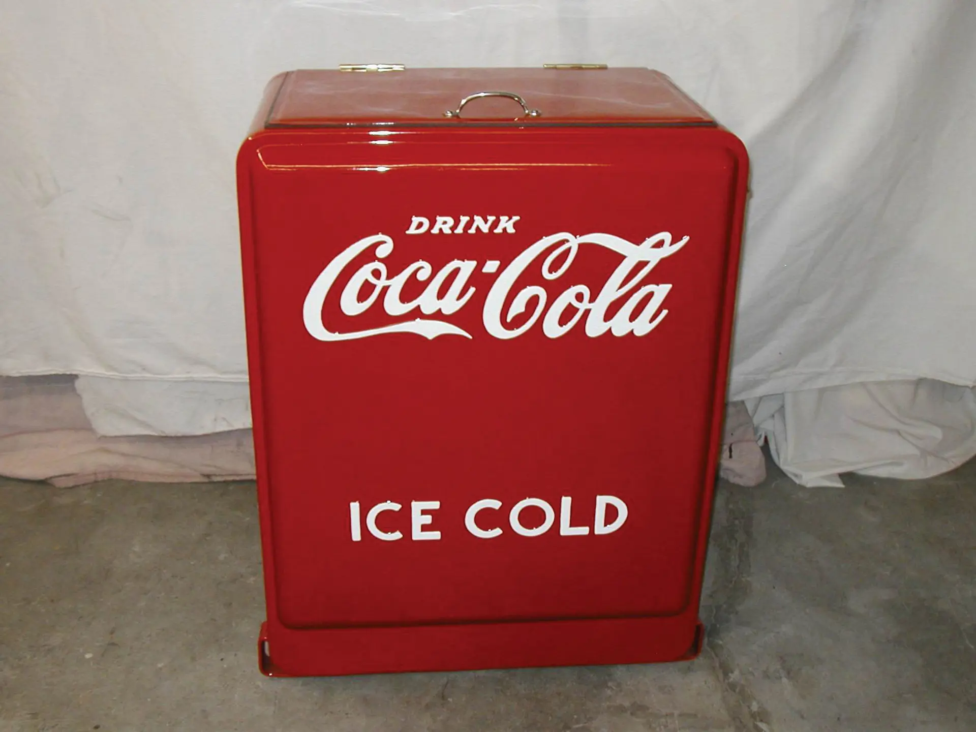 Original 1940's Coca-Cola ice box. Fully restored from the Stackhouse ...