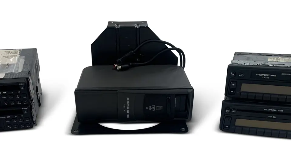 Porsche CD/Cassette Stereo Radio Equipment | The White Collection ...