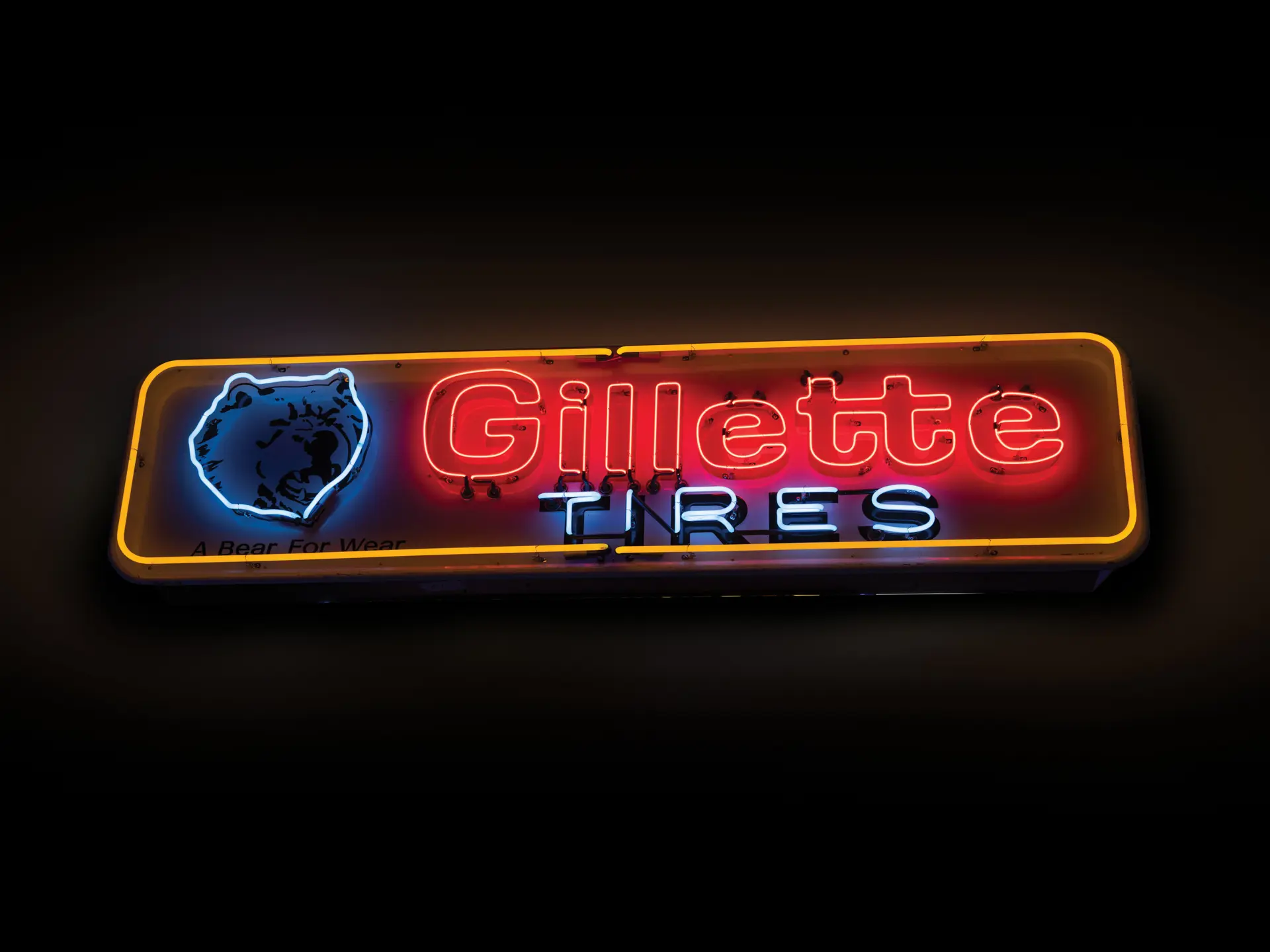 Gillette Neon Sign | The Dingman Collection | RM Sotheby's