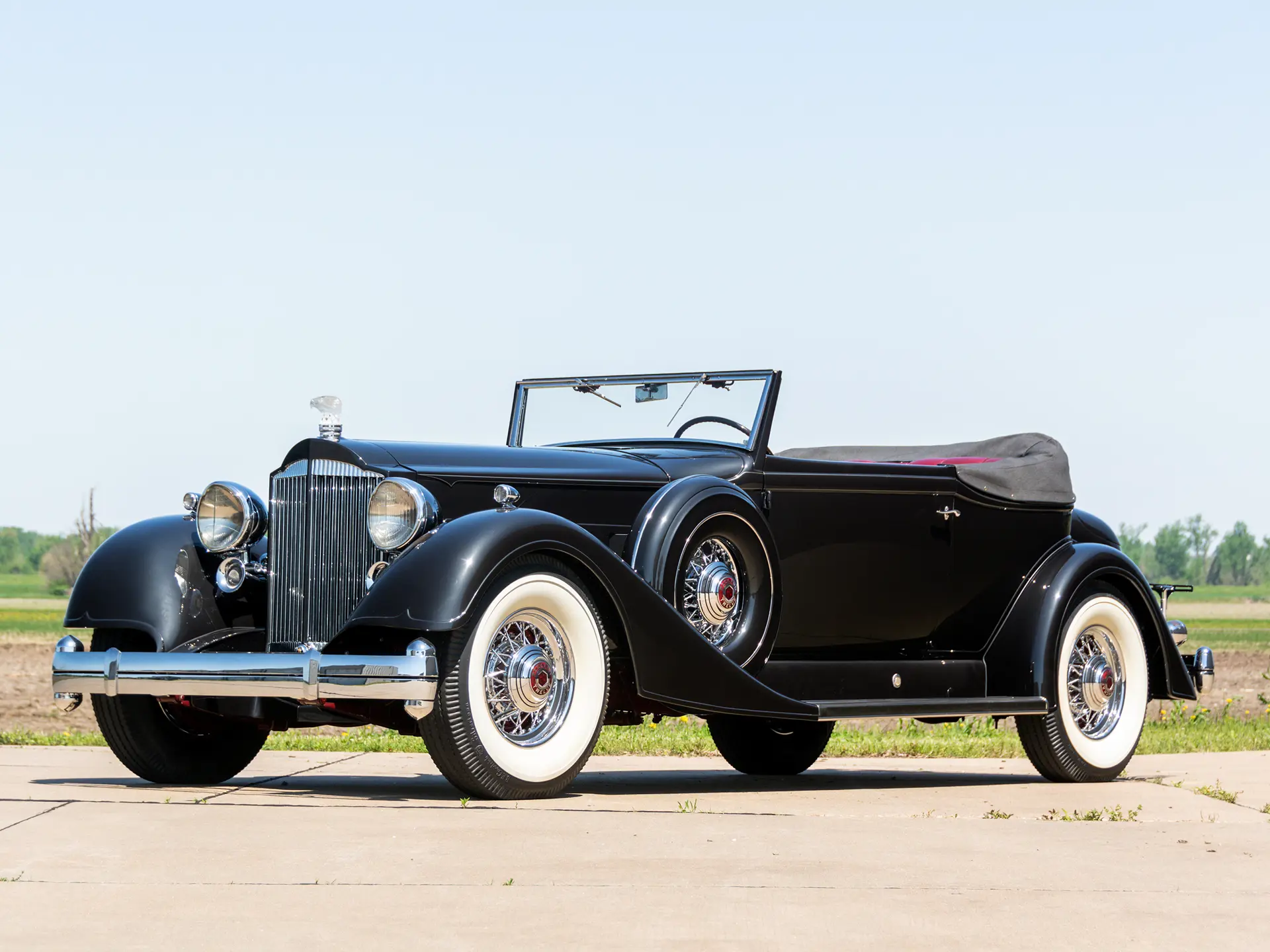 1934 Packard 1107 Twelve Convertible Victoria | Driving into Summer ...