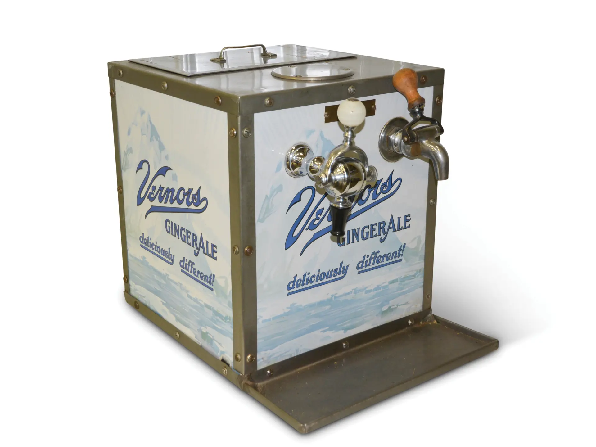 "Vernor's Ginger Ale Deliciously Different" Fountain Dispenser | Auburn ...