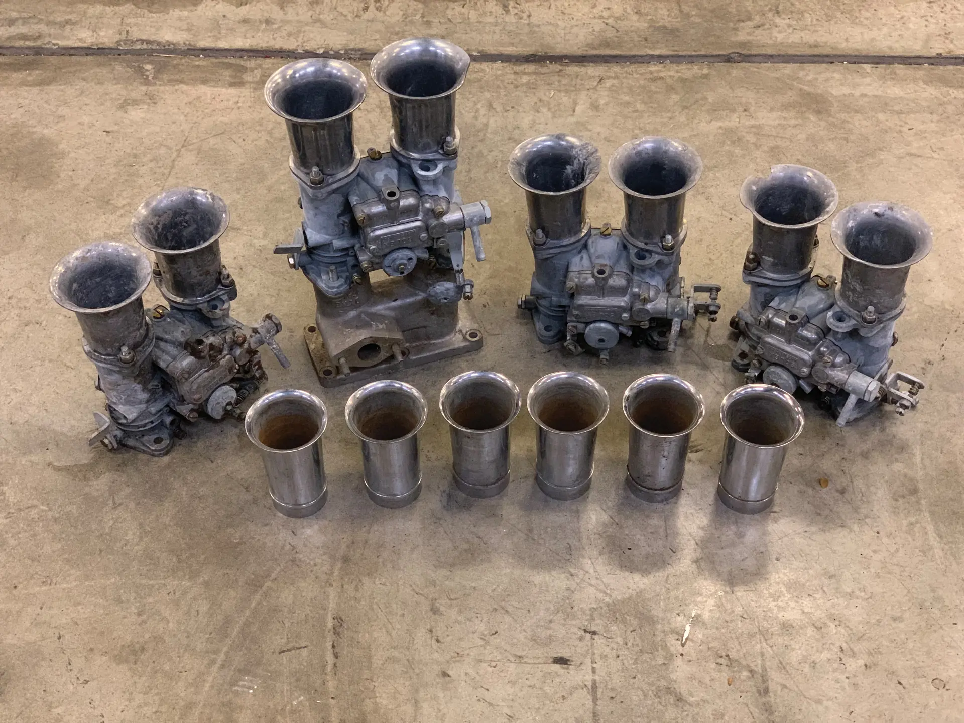 Four Solex PHH-2 Carburettors and velocity stacks | Auburn Fall 2019 | RM Sotheby's