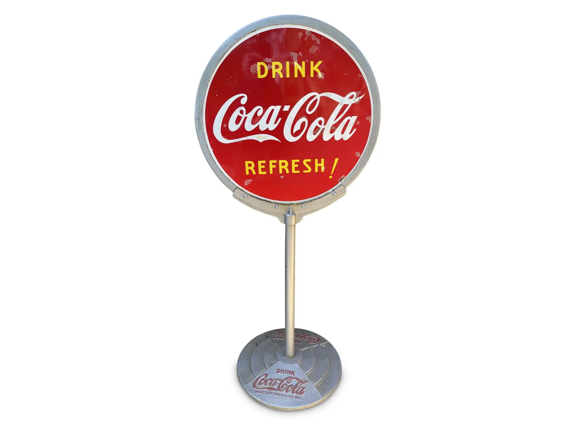 Coca-Cola Curb Sign | Gene Ponder Collection | RM Sotheby's