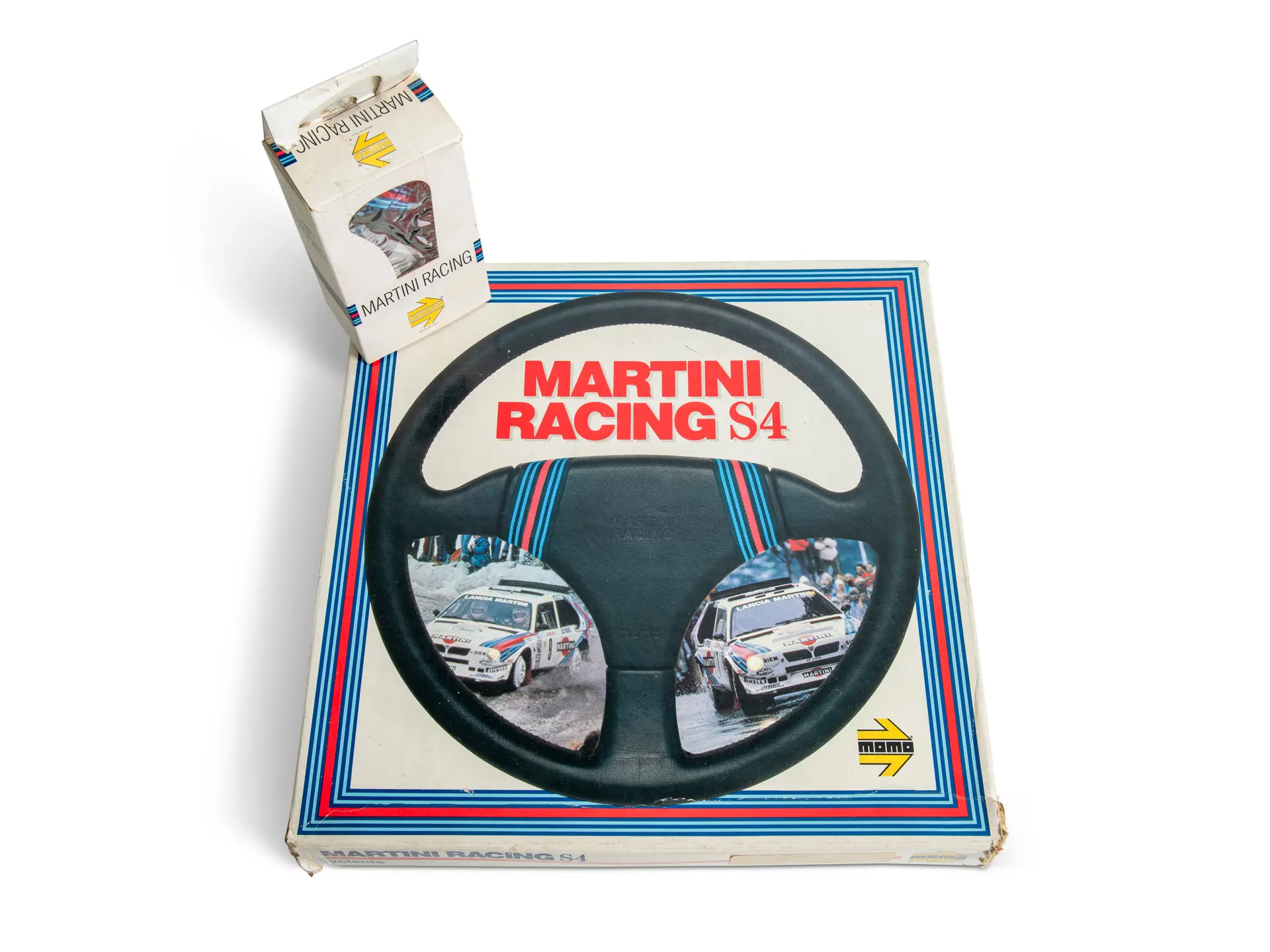 MOMO Martini Racing S4 Steering Wheel and Matching Shift Knob with ...