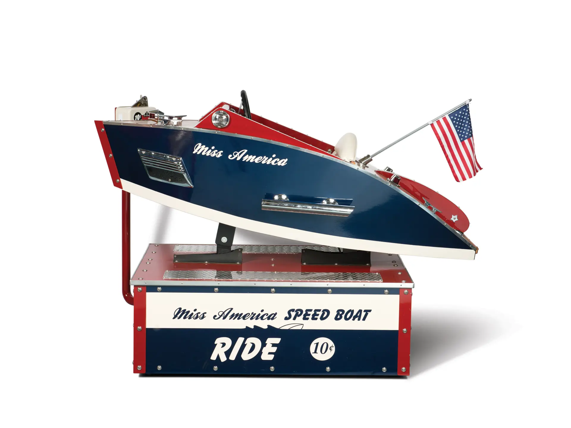 "Miss America Speedboat" Kiddie Ride | The Bruce Weiner Microcar Museum ...