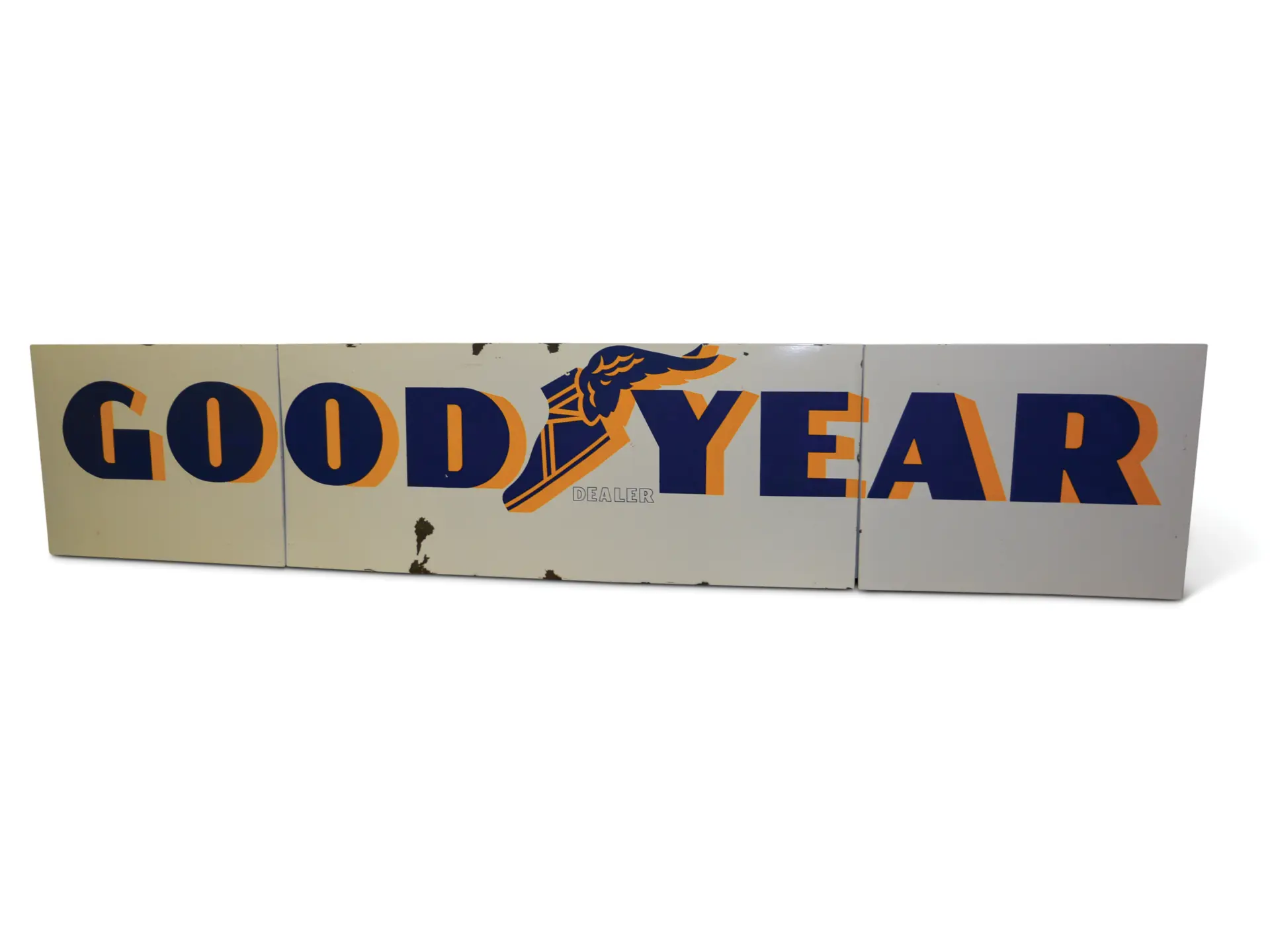 Goodyear Dealer Large Three-Piece Porcelain Sign | Auburn Fall 2019 ...