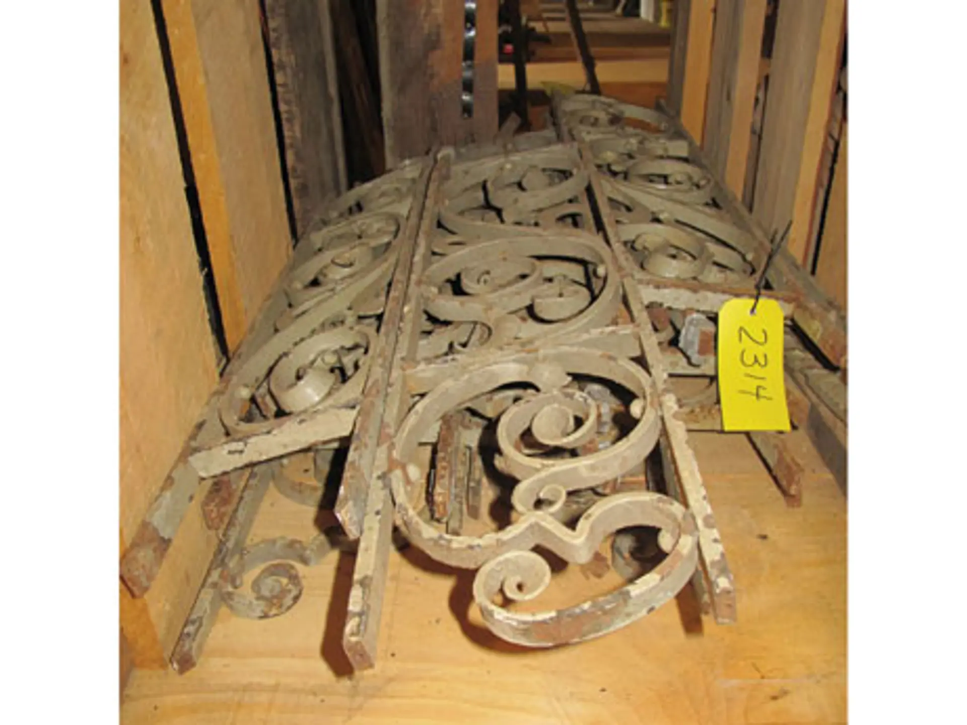 Wrought-Iron Railing Supports | The Bennett Collection | RM Sotheby's