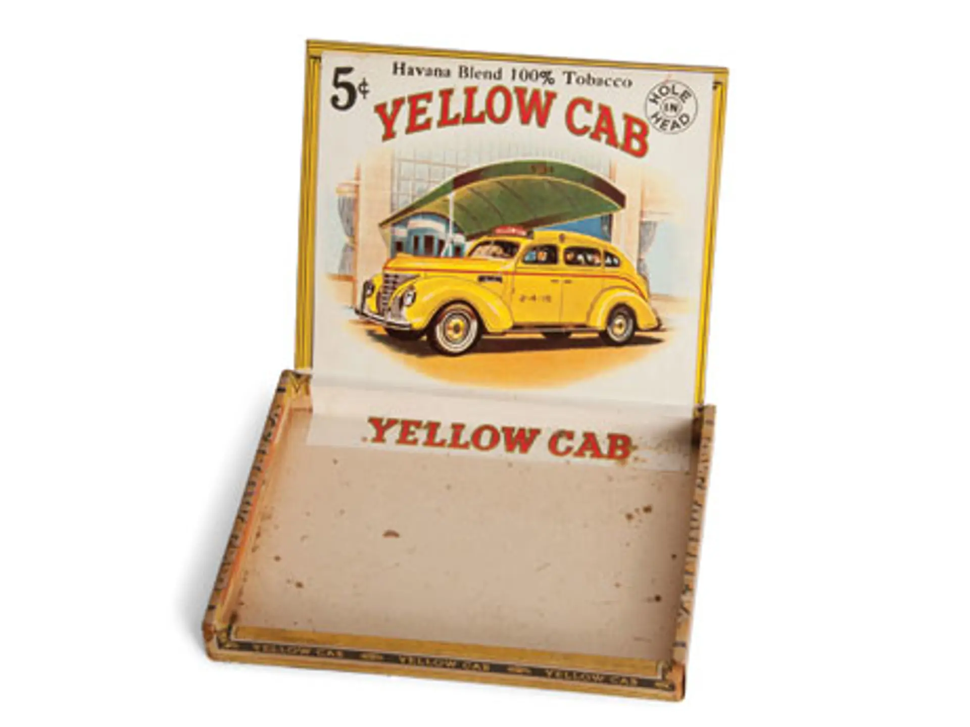 Yellow Cab Cigar Box (7" X 6") | Auburn Fall 2013 | RM Sotheby's