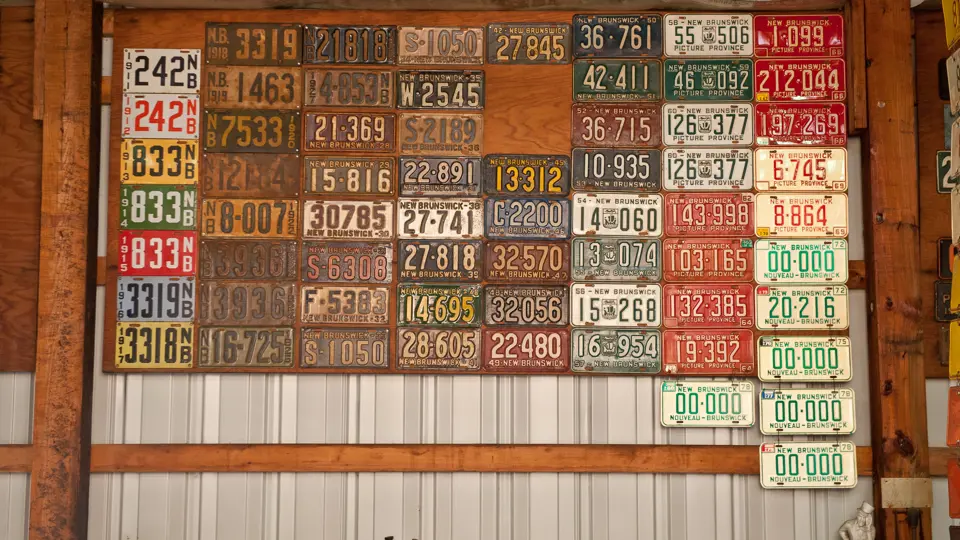 New Brunswick License Plates | The Lee Roy Hartung Collection | RM ...