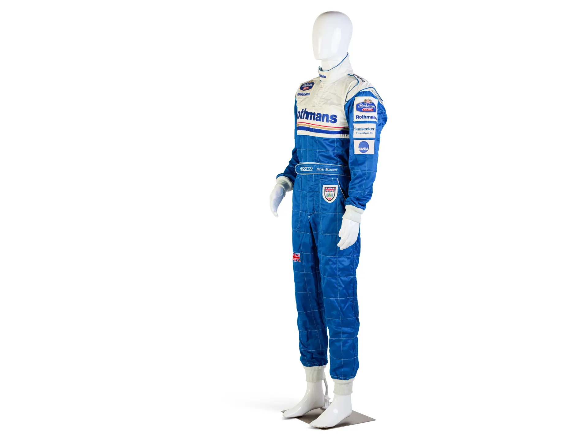 1994 Rothmans Williams Sparco Formula 1 Framed Racing Suit | Nigel ...