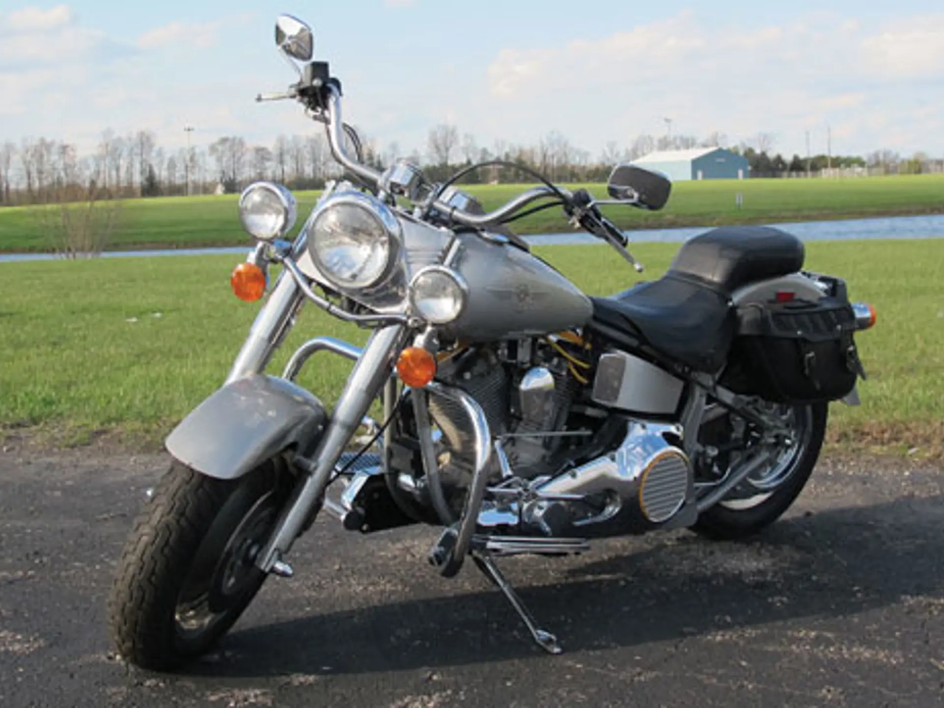 1990 Harley-Davidson FLSTF Fat Boy | Auburn Spring 2014 | RM Sotheby's