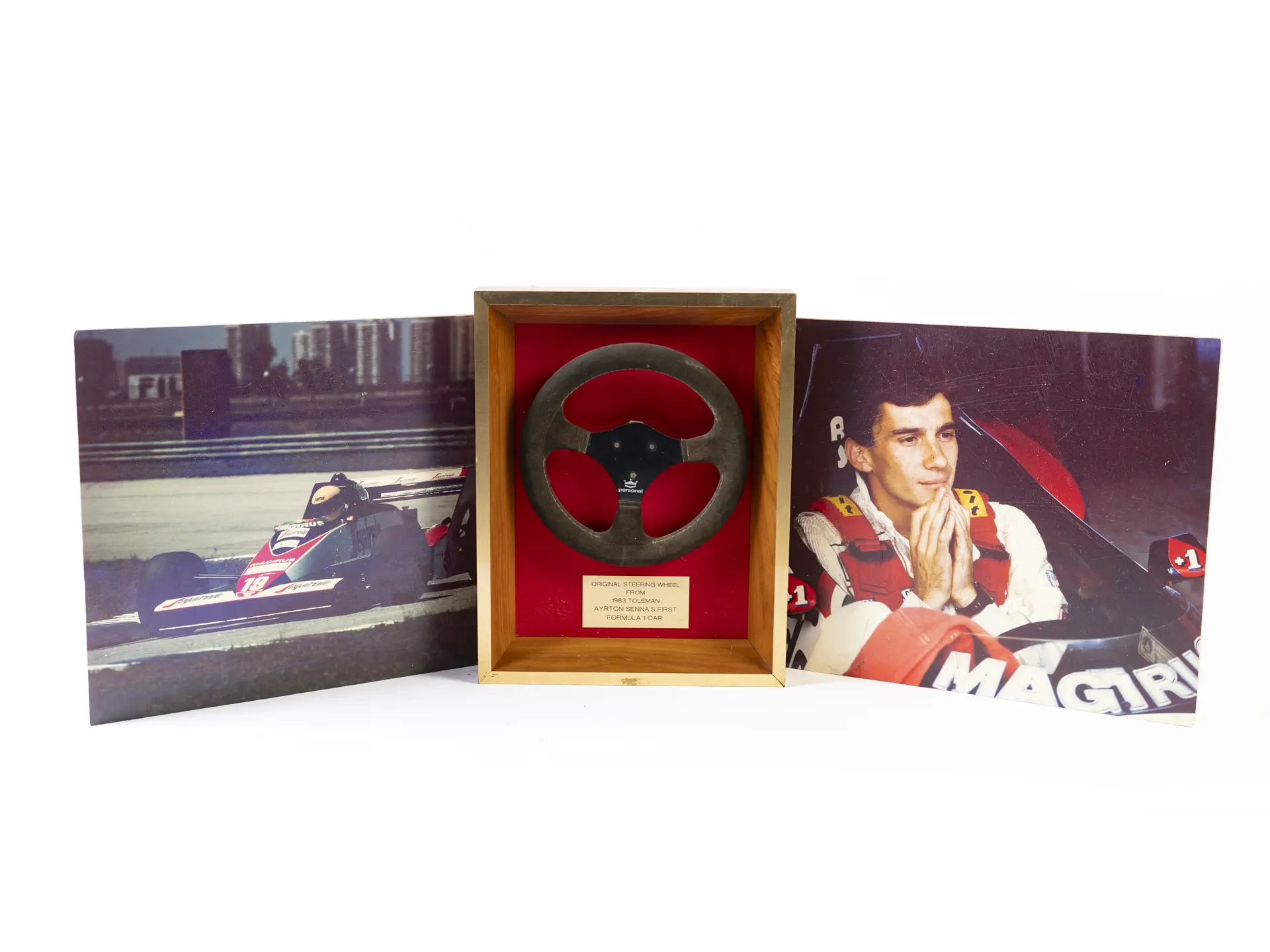1984 Ayrton Senna Toleman Formula 1 Steering Wheel | The February ...