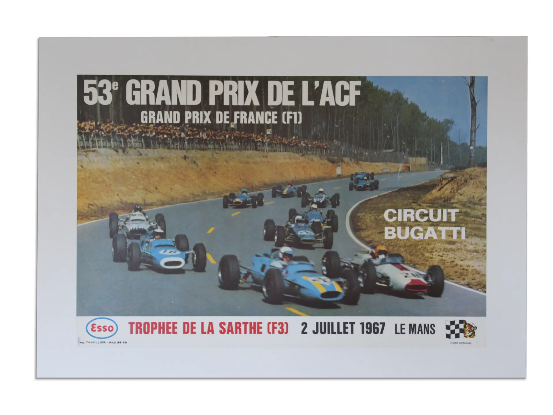 "53e Grand Prix de l'ACF Grand Prix de France (F1) Trophee de La Sarthe ...