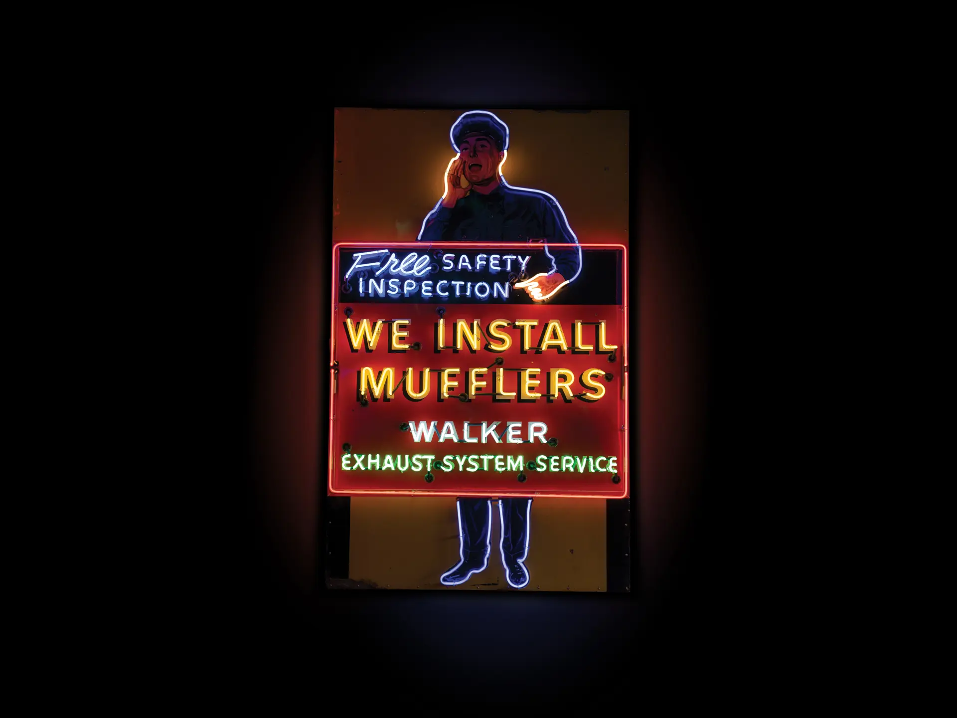 Walker Exhaust System Service Neon Sign | The Dingman Collection | RM ...