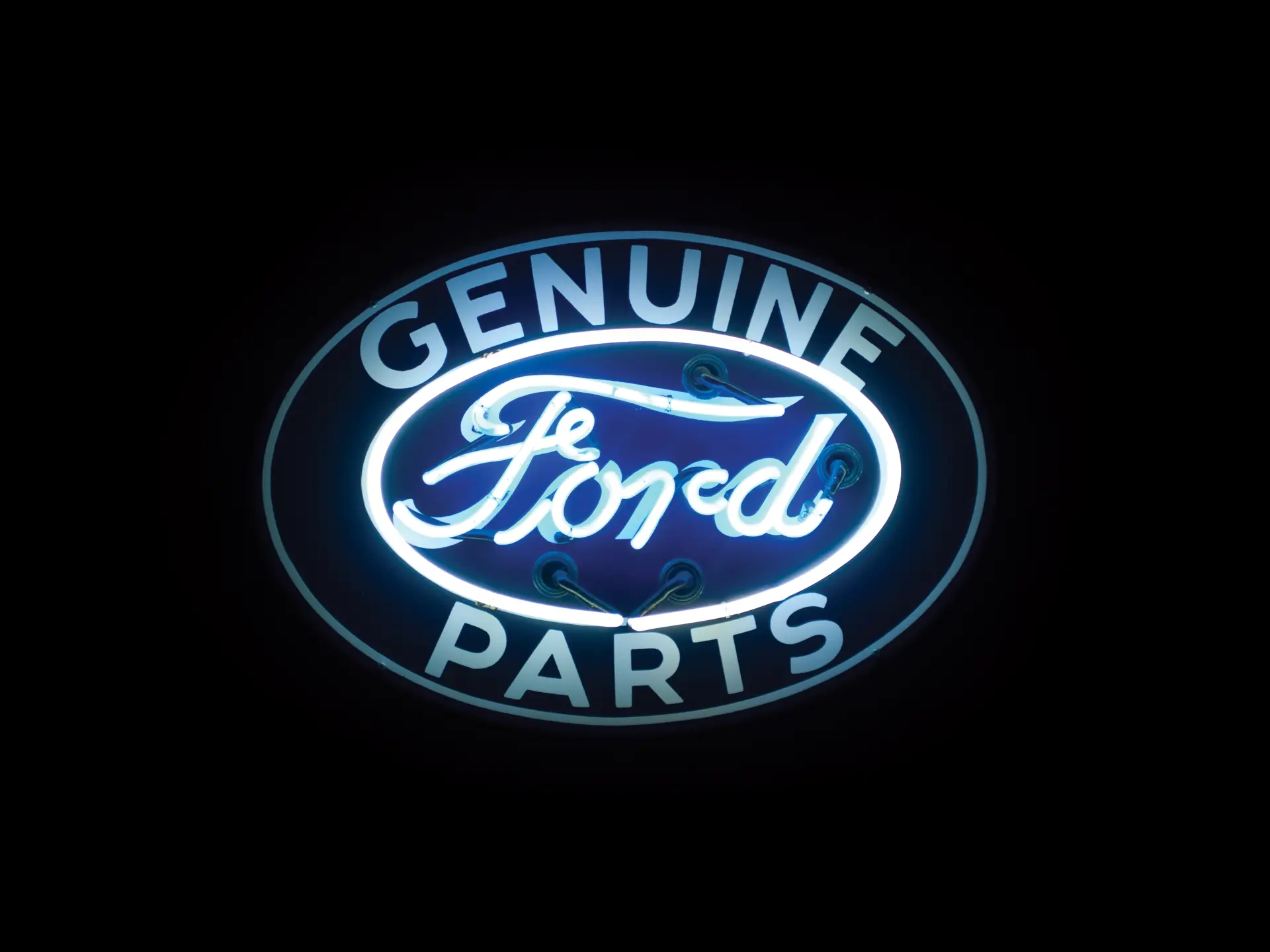 Genuine Ford Parts Neon Sign | The Astor Collection | RM Sotheby's