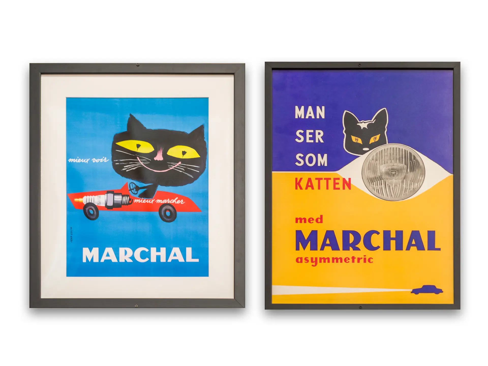 Pair of Marchal Framed Advertisements | Gene Ponder Collection | RM ...