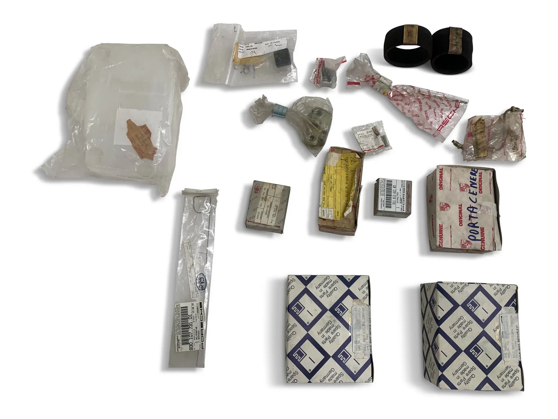 Porsche Parts in Factory Packaging, NOS | The White Collection | Online ...