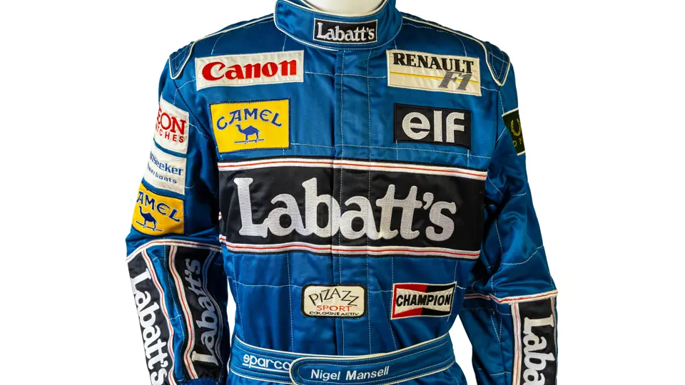 1992 Nigel Mansell Williams Formula 1 Sparco Racing Suit | The February ...