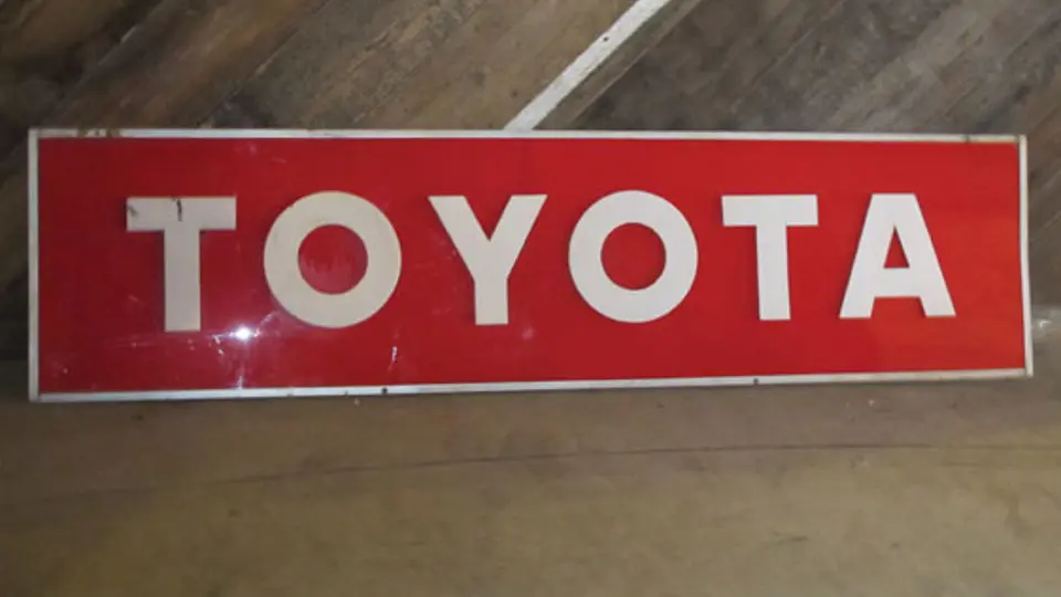 Toyota Sign | The Bennett Collection | RM Sotheby's