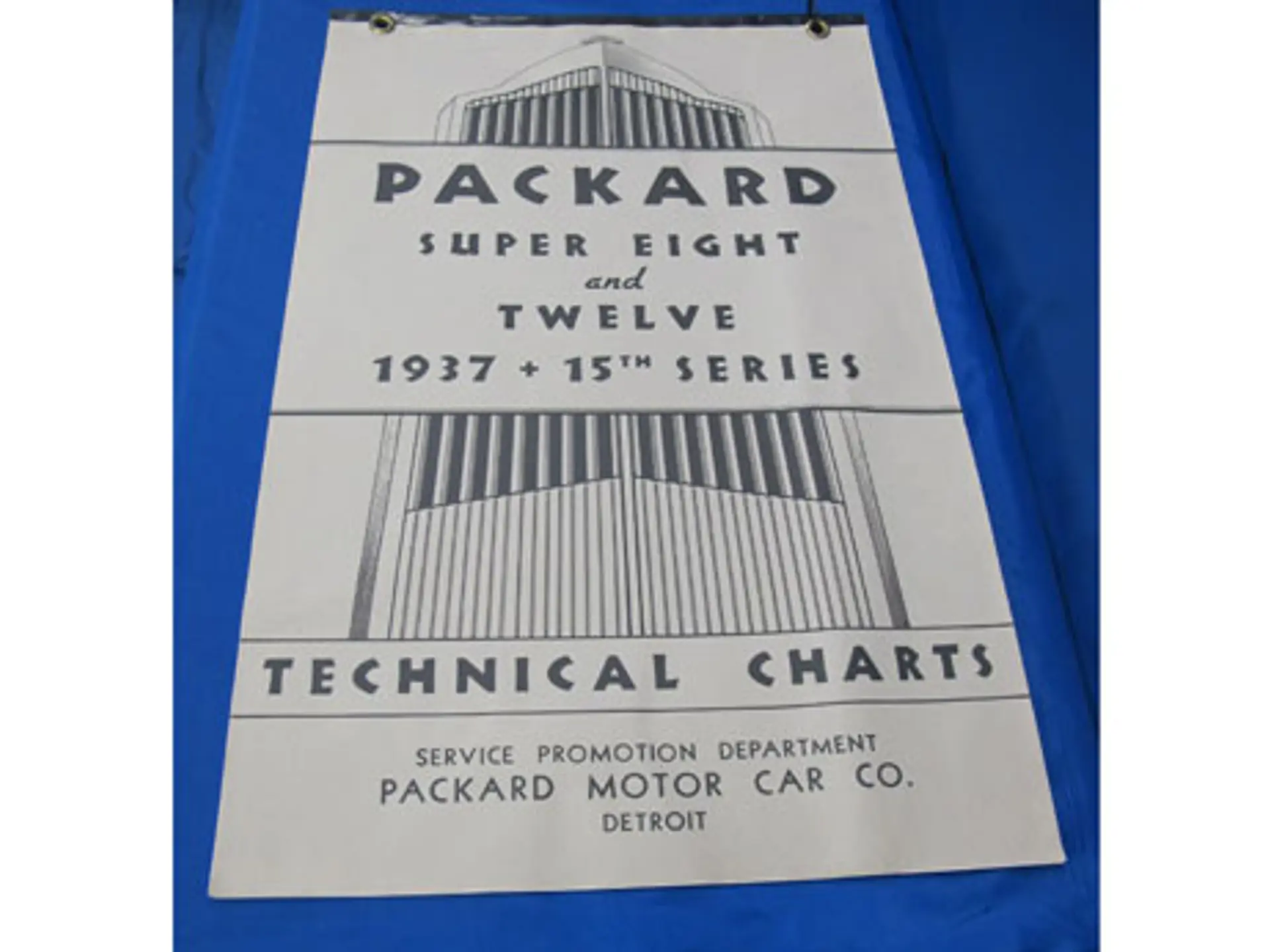 1937 Packard Super 8 and 12 Plus 15th Series Technical Charts | Auburn ...