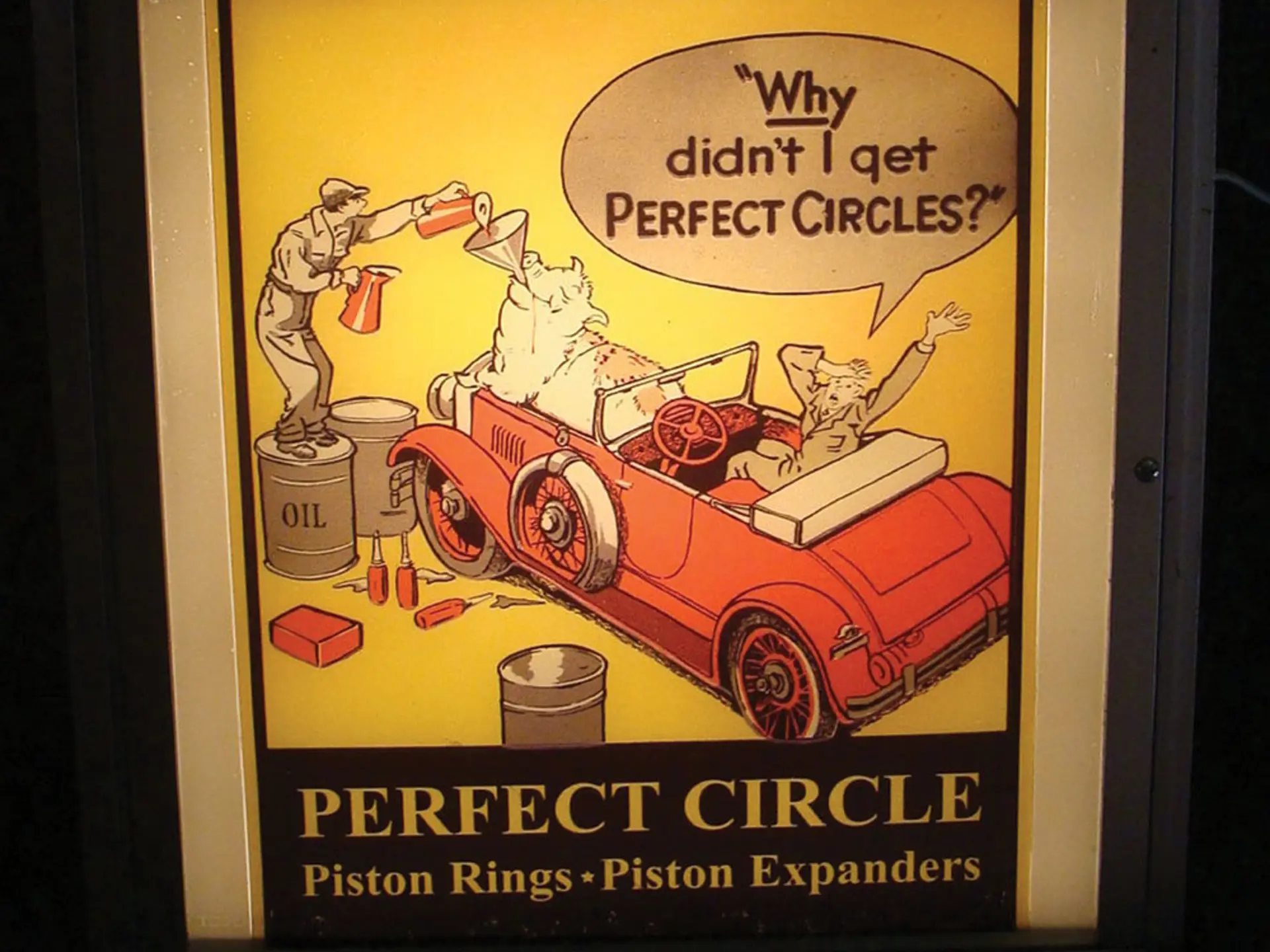 Perfect Circle Advertising Display | Auburn Spring 2014 | RM Sotheby's