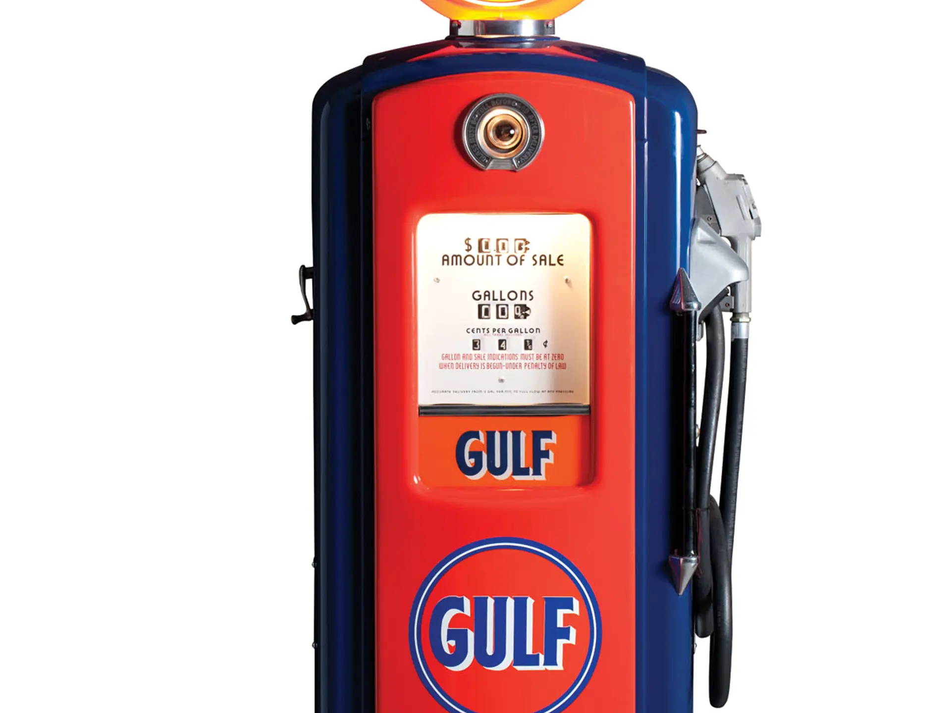 Gulf Bennett Computing Gas Pump | The Dingman Collection 2012 | RM ...