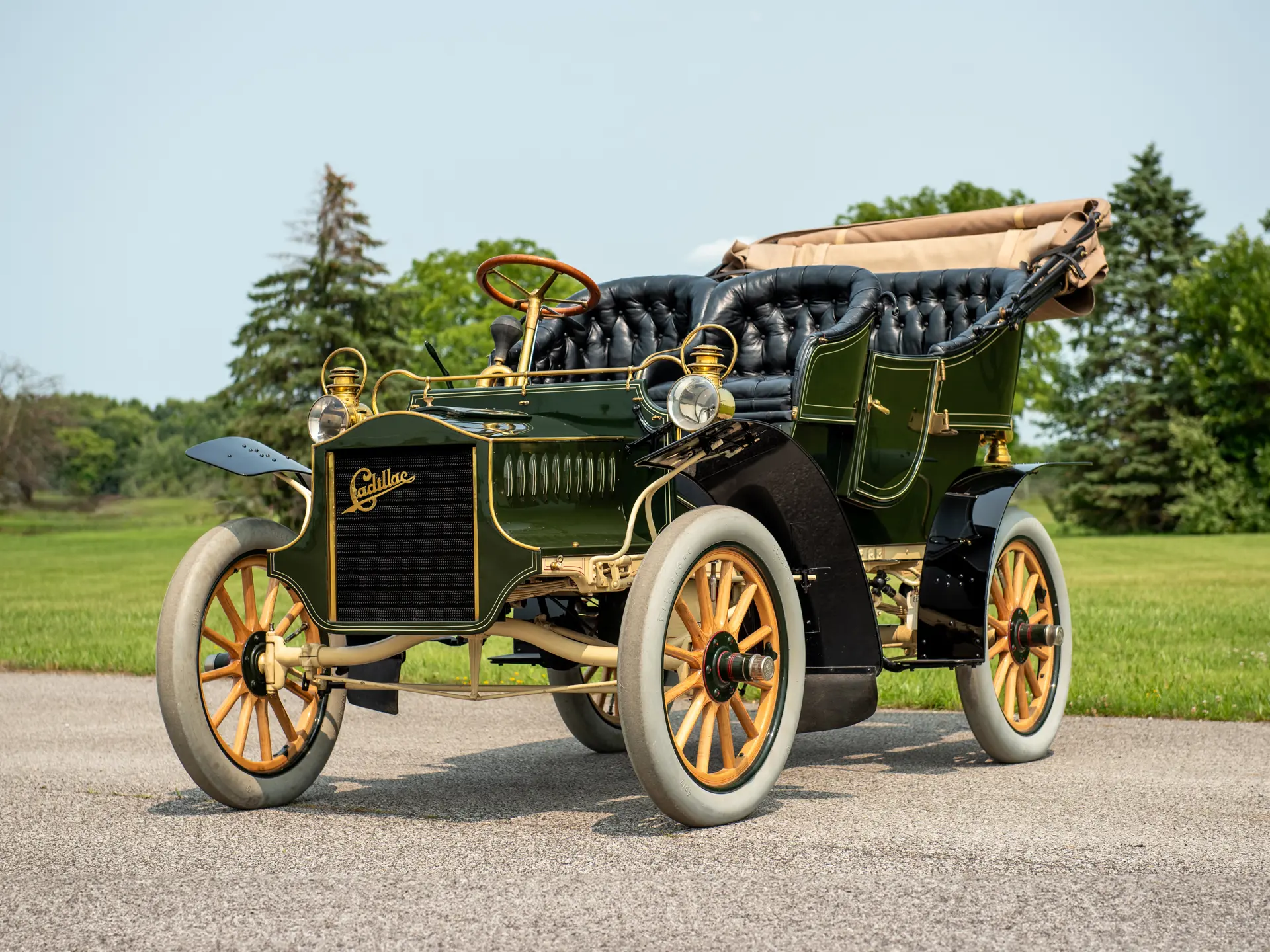 1905 Cadillac Model F Touring | Hershey 2023 | RM Sotheby's