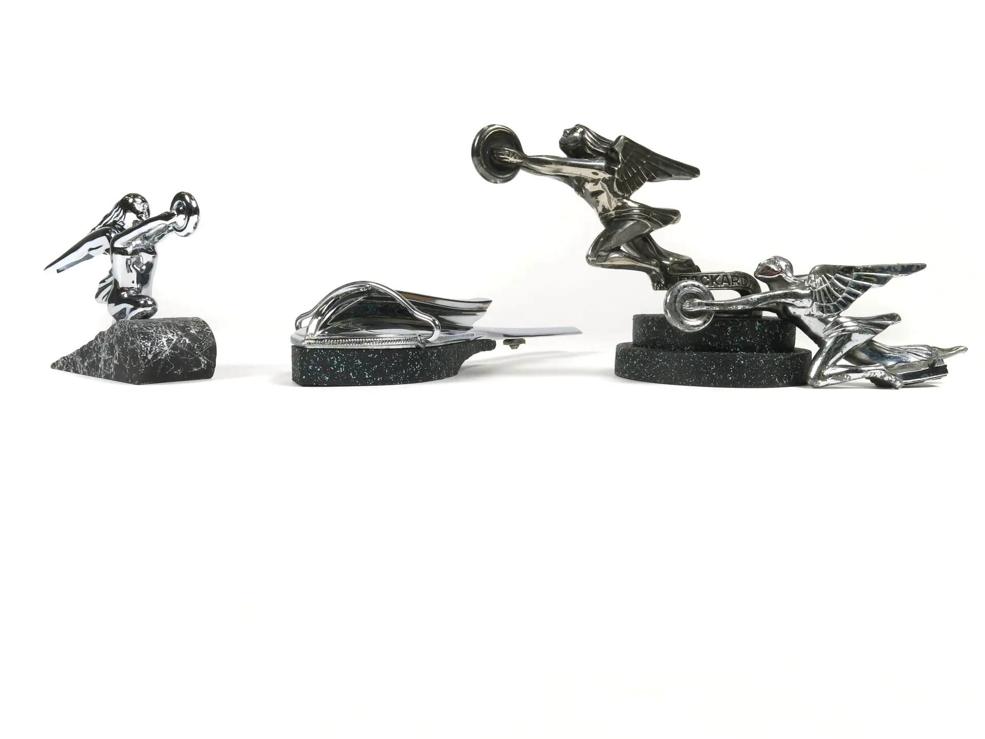 Late 30’s Packard Grill Shell Mascot; 3 Packard Goddess of Speed ...