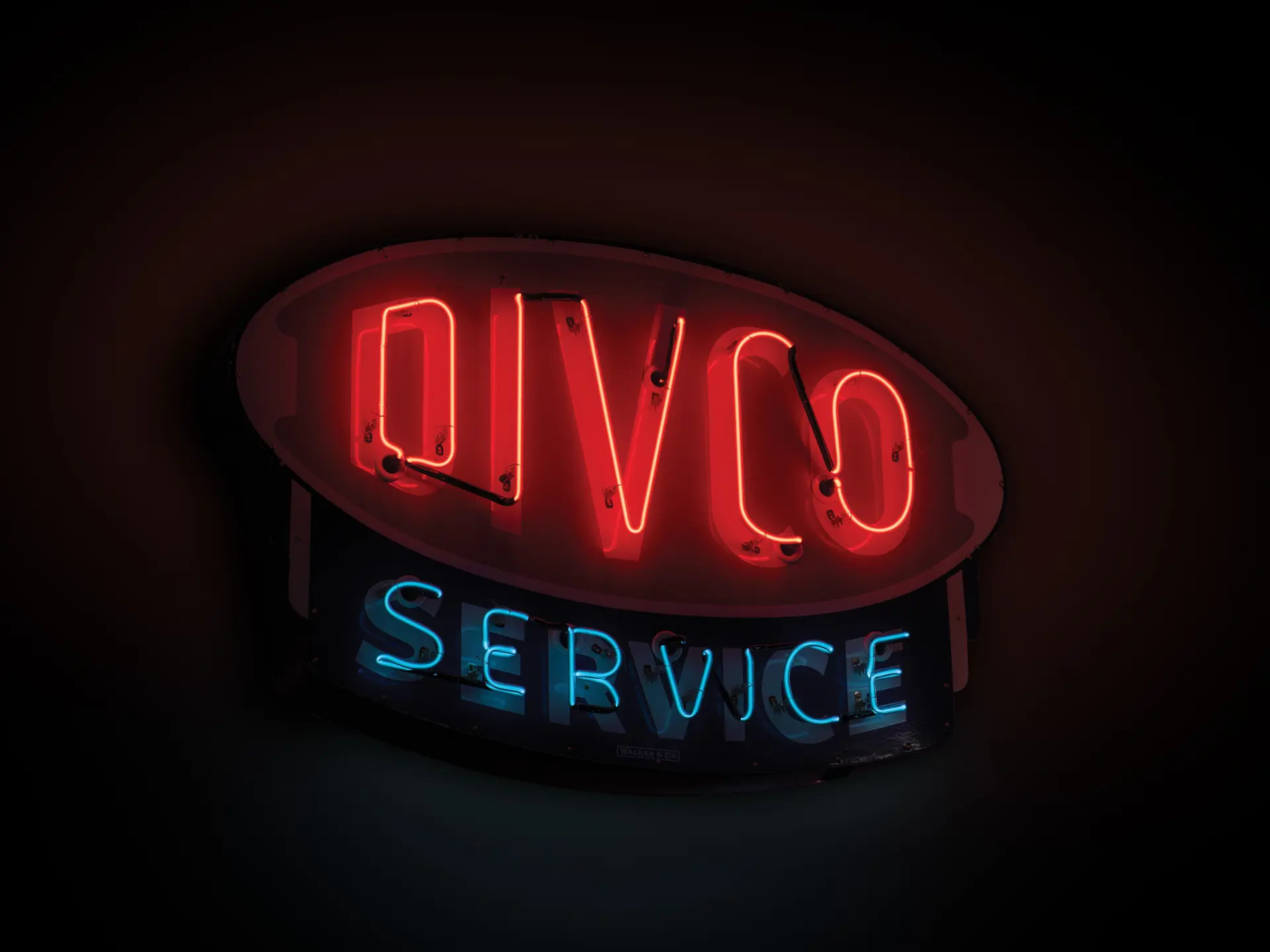 Divco Service Neon Sign | The Dingman Collection | RM Sotheby's