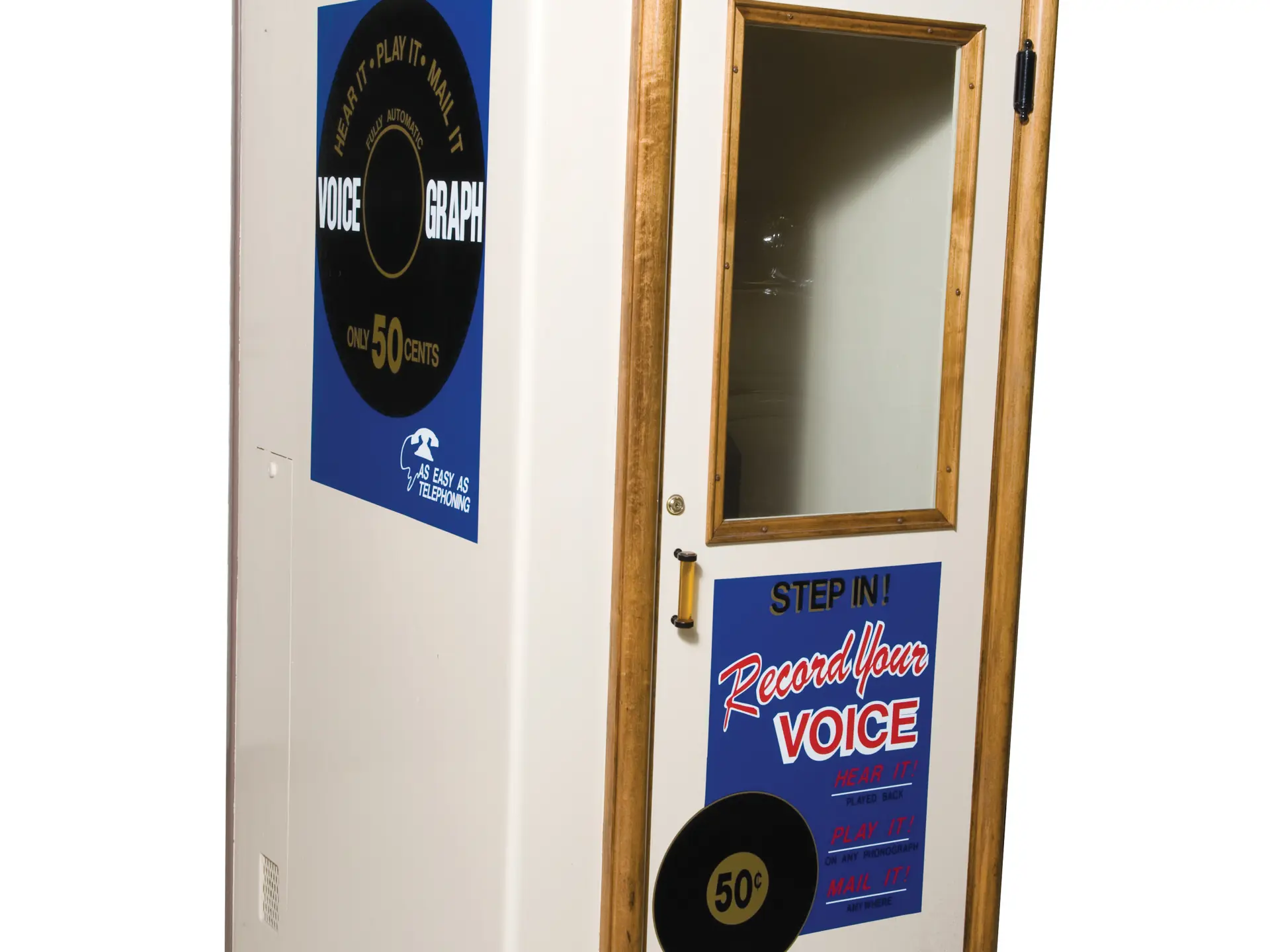 1957 Mutoscope Voice-O-Graph Recording Booth | The Astor Collection ...