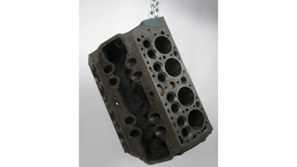 1949 - 1953 Ford flathead block with oil pan | Auburn Spring 2015 | RM ...