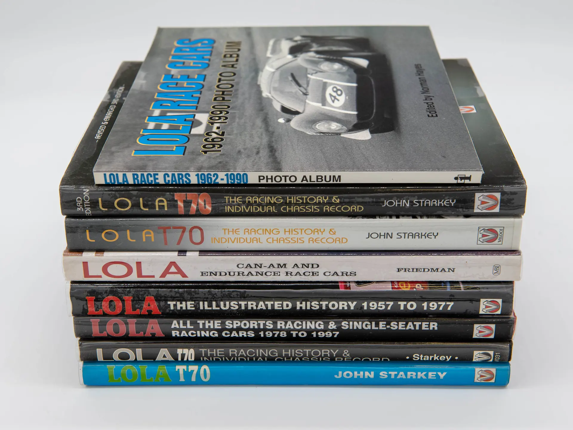 Eight Lola Books | Open Roads, October 2021 | RM Sotheby's