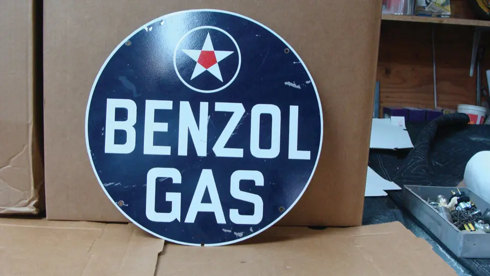 1950'S Ford Benzol Pump Sign | Auburn Spring 2013 | RM Sotheby's