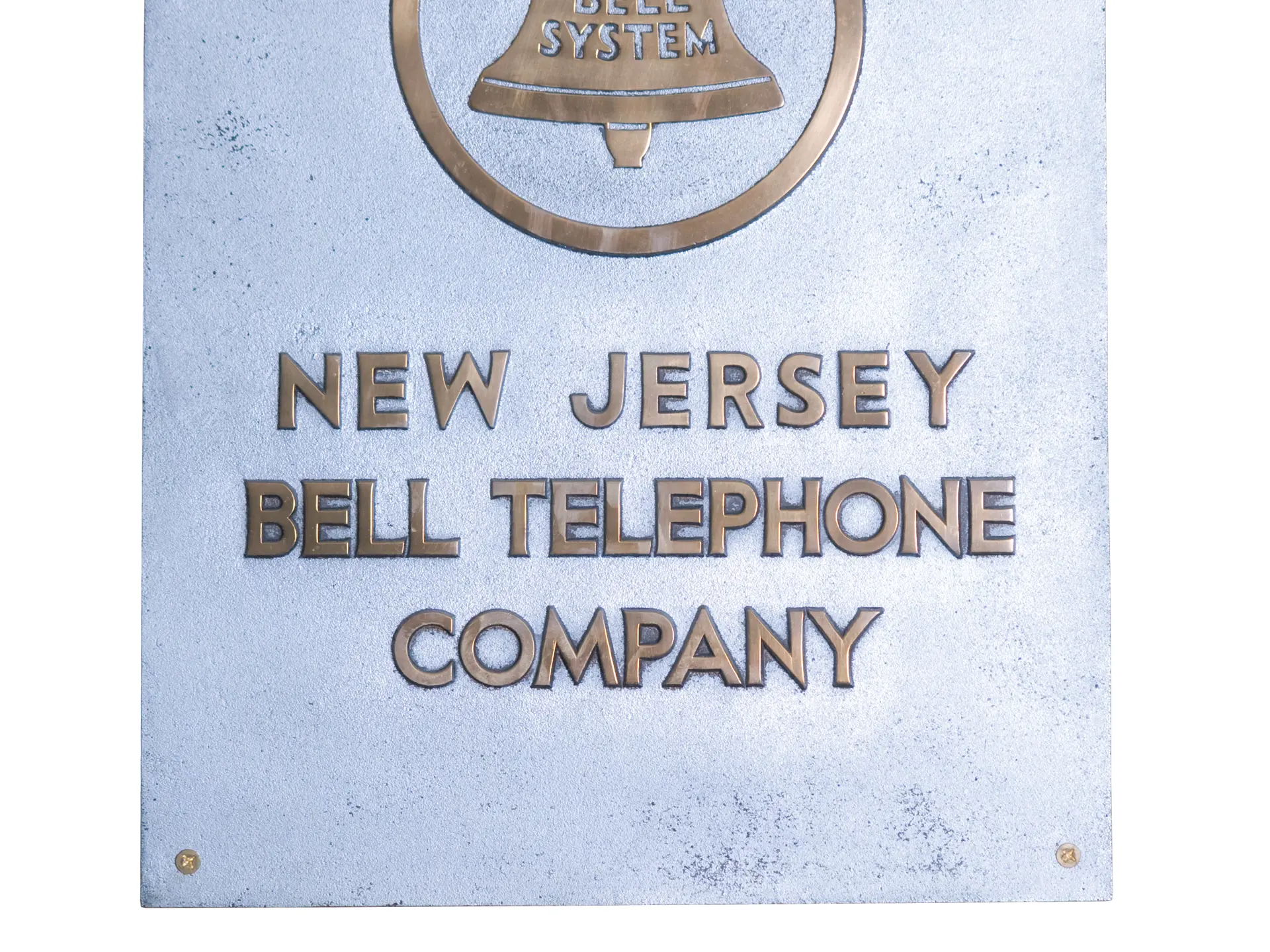 New Jersey Bell Telephone Company Plaque | The Astor Collection | RM ...