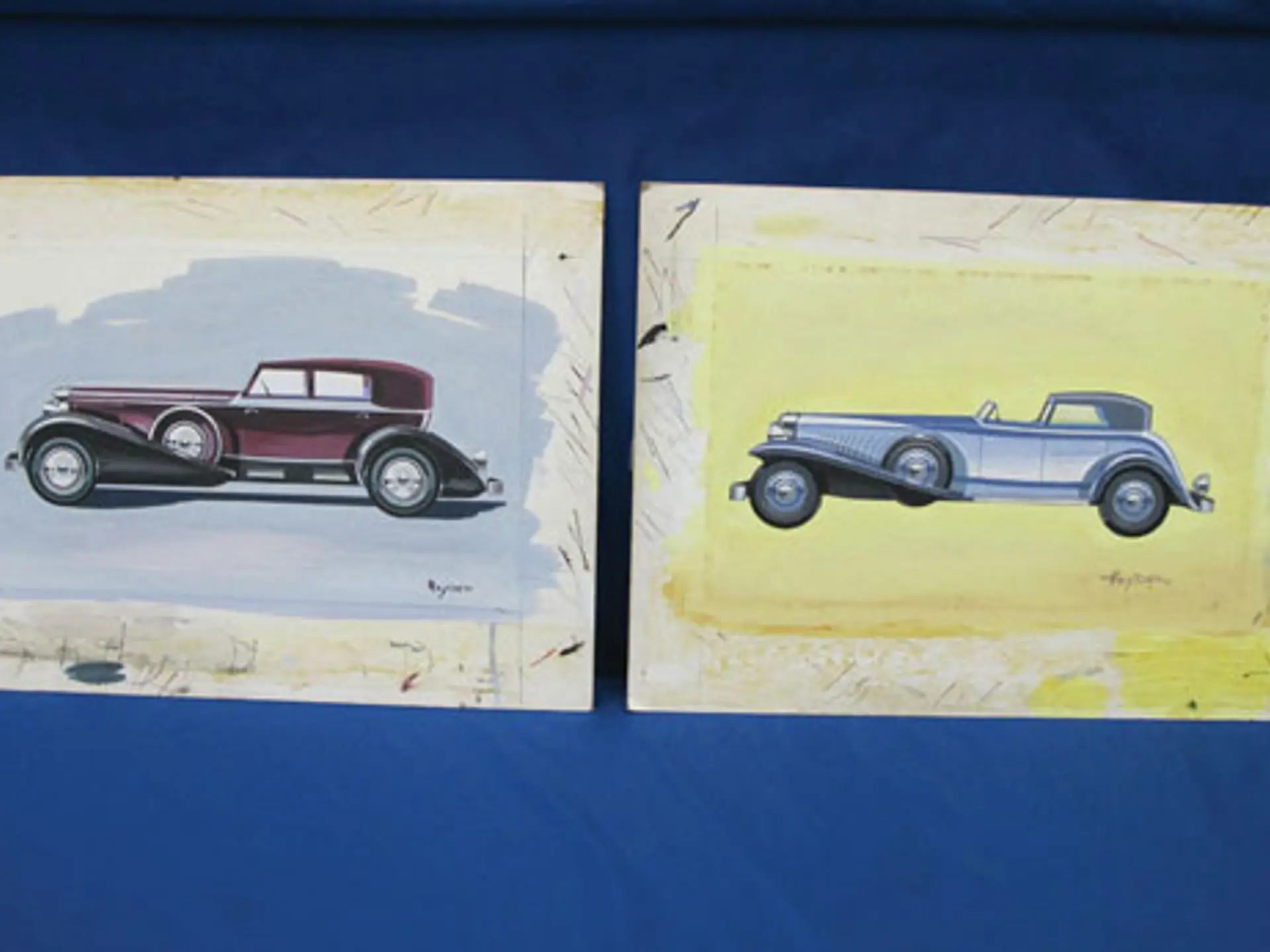 Duesenberg Art (2 pieces) | Auburn Fall 2012 | RM Sotheby's