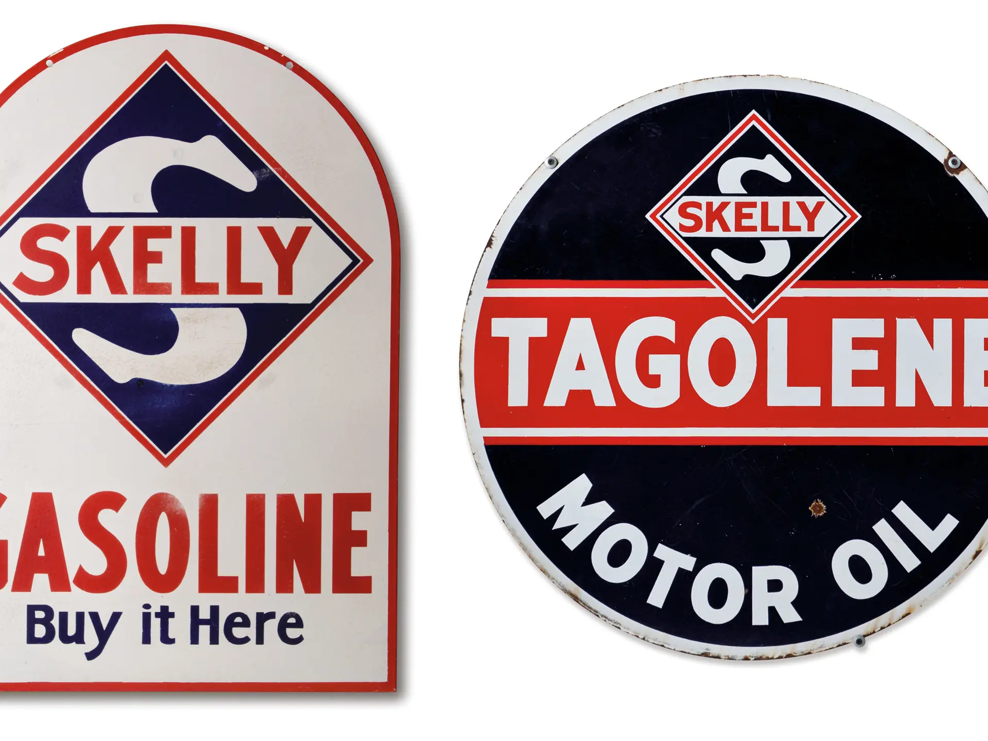 Two Skelly Signs | The Dingman Collection 2012 | RM Sotheby's
