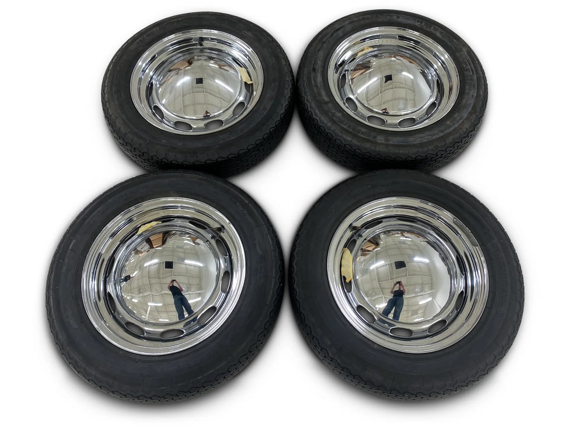 Four 15-Inch Wheels with Semperit Tires | The White Collection | Online ...